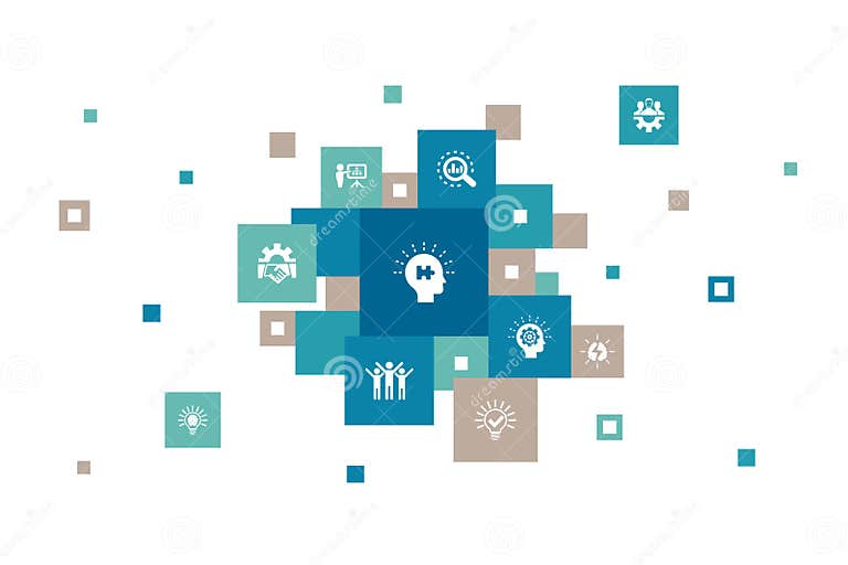 Problem Solving Infographic 10 Steps Stock Vector - Illustration of ...