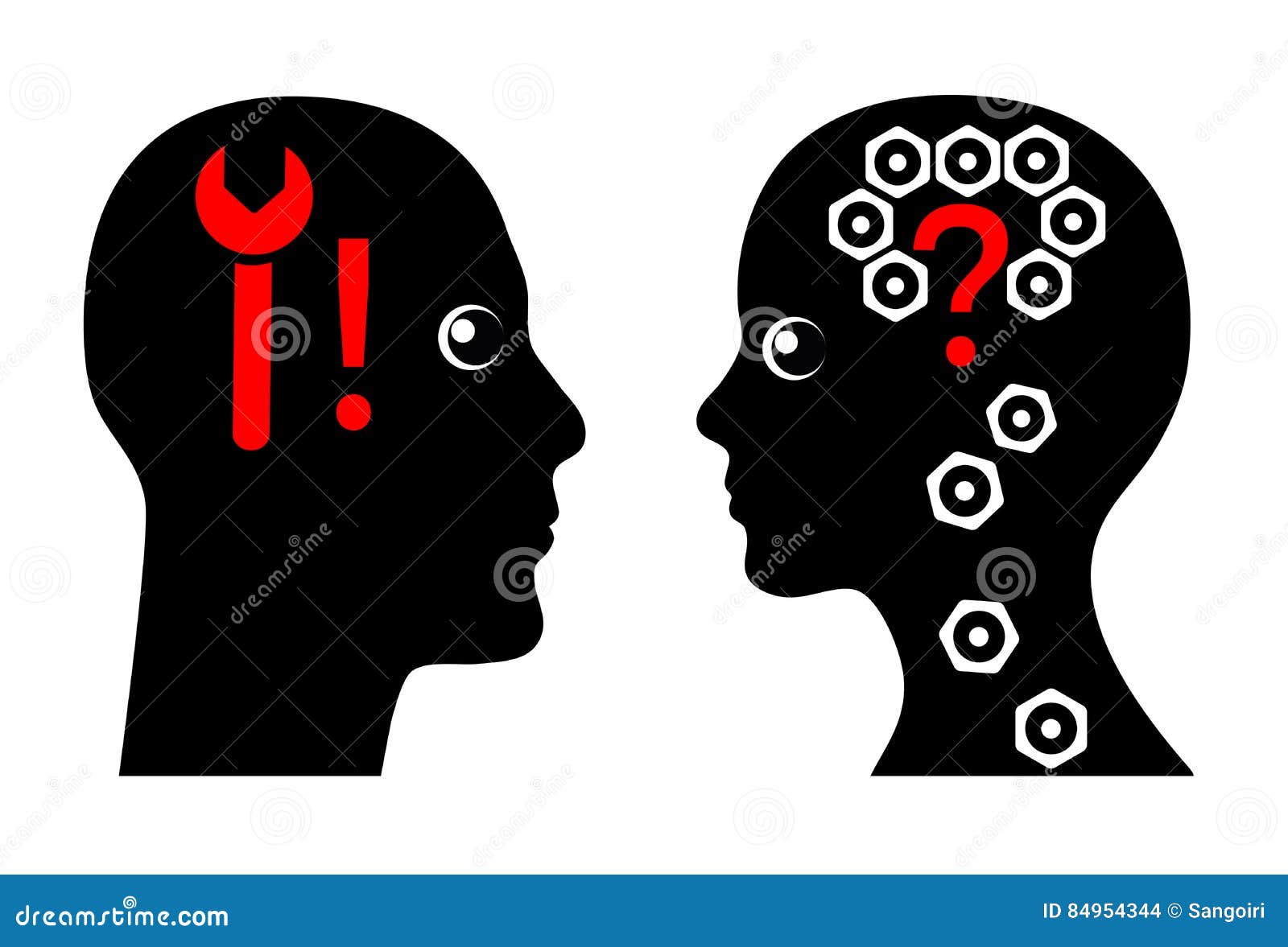 Problem Solving Mistake stock illustration. Illustration of ...
