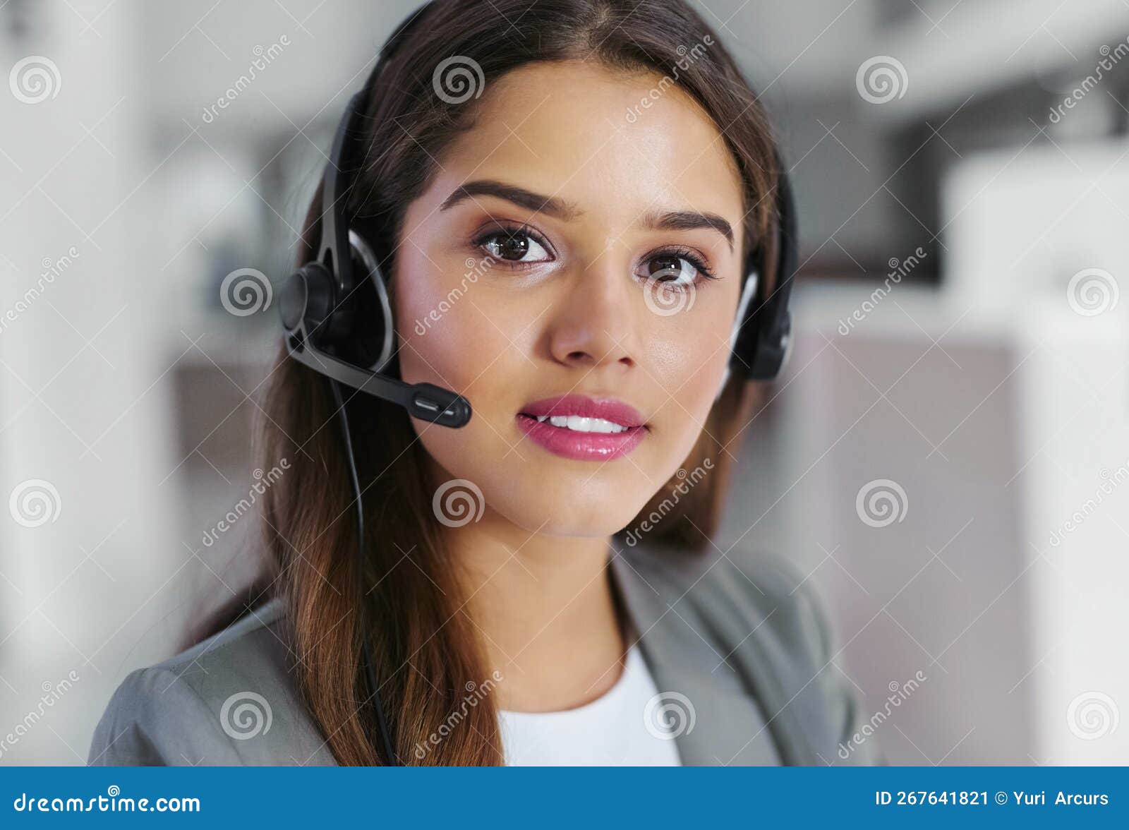 Problem-solving is My Forte. Portrait of a Young Call Centre Agent ...