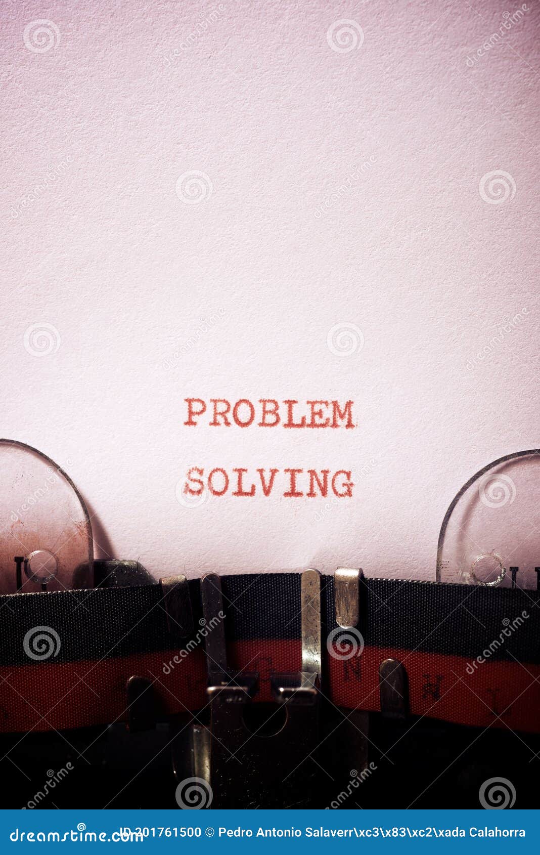 Problem solving phrase stock photo. Image of sentence - 201761500