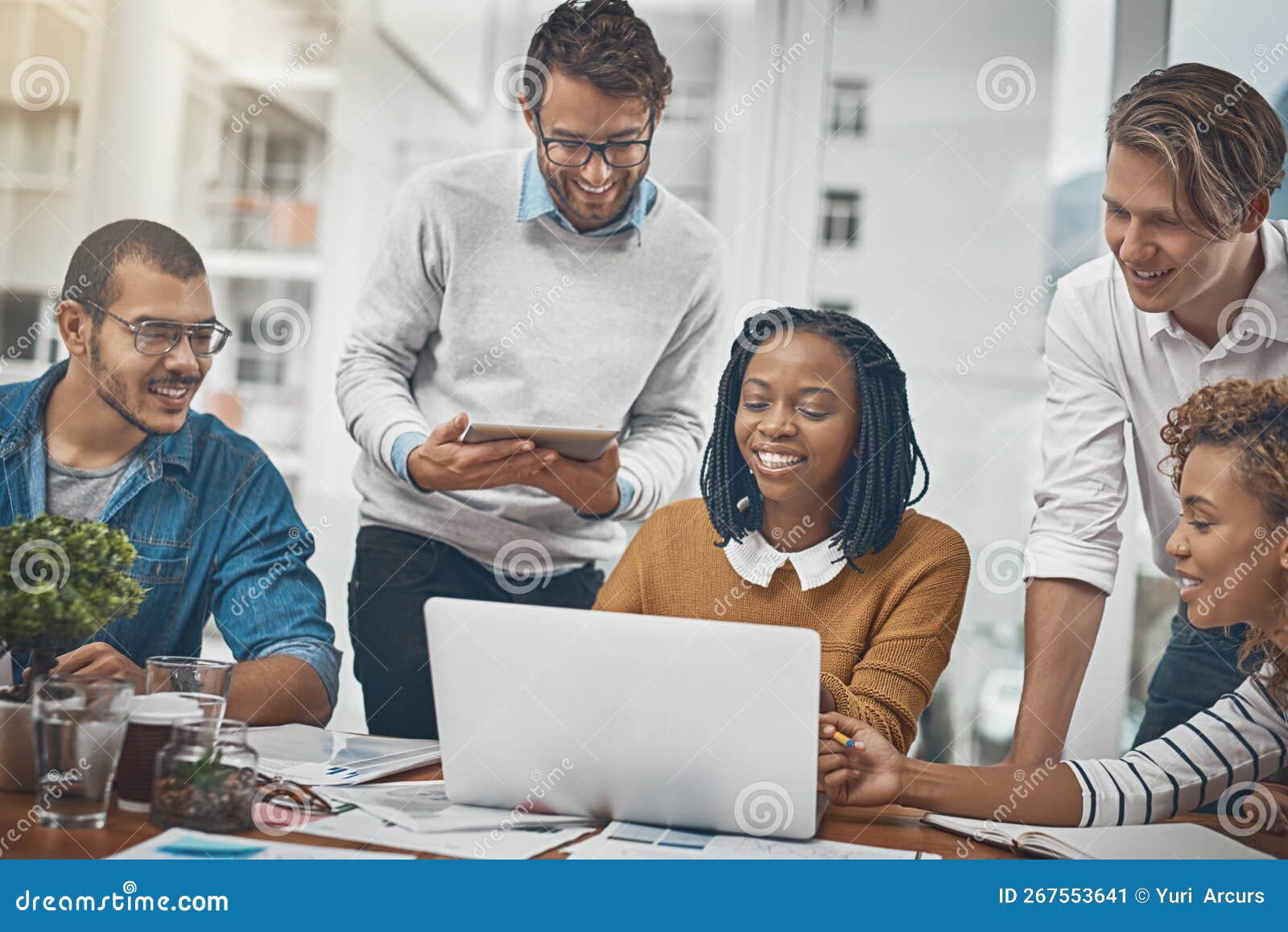 Problem-solving is a Seamless Process with Them. a Group of ...