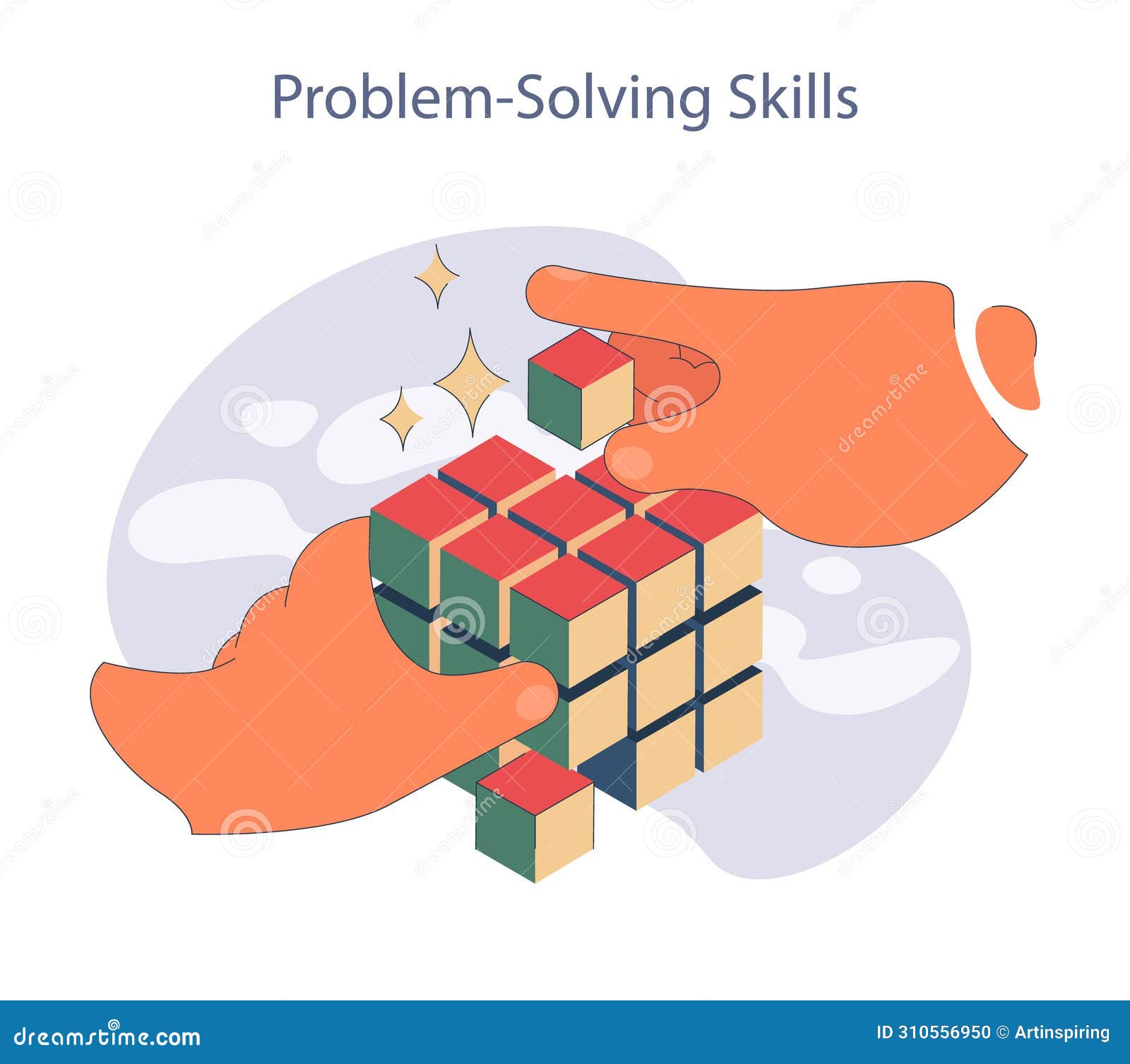 Problem-Solving Skills. stock illustration. Illustration of solution ... Problem-Solving Skills. stock illustration. Illustration of solution ...