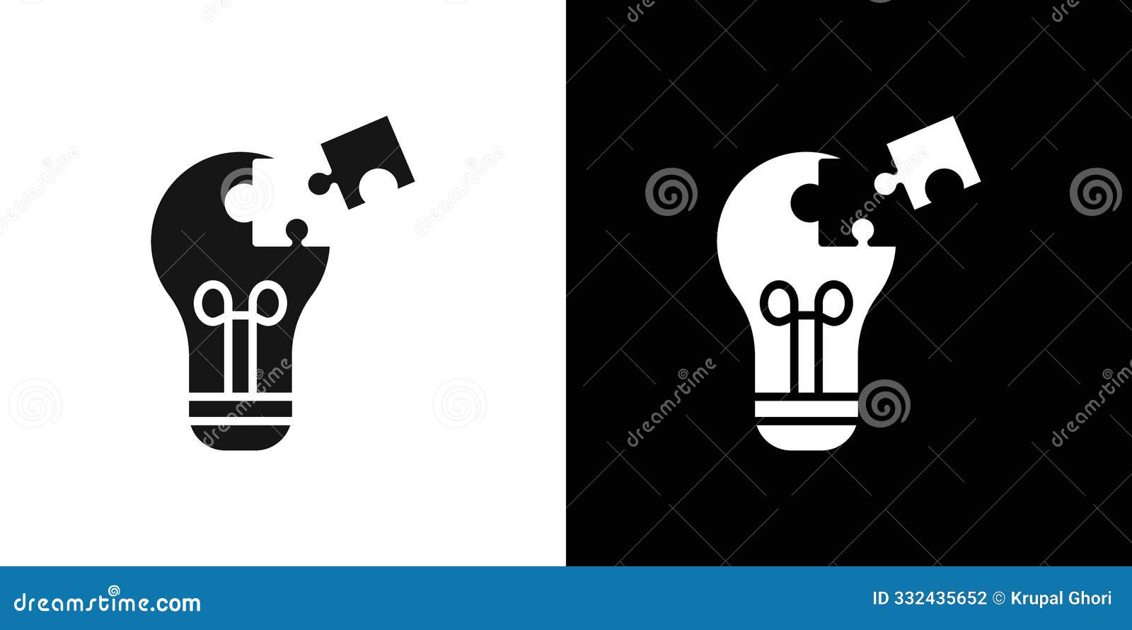 Problem Solving Skills Icon Black Line Art Vector Logo Set Stock Vector Illustration Of Vector