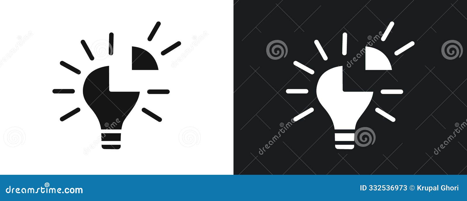 Problem Solving Skills Icon Linear Graphics Set Vector in Black Stock ...