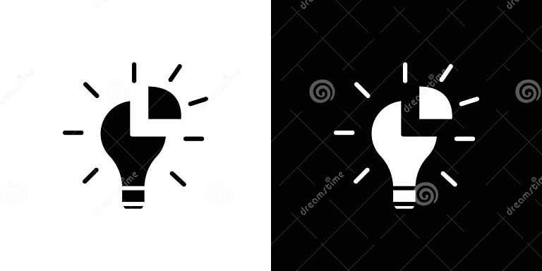Problem Solving Skills Icon Flat Art Illustration in Outline Stock Vector - Illustration of icon ...