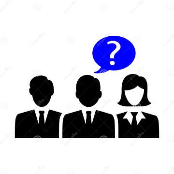 Problem Solving Team Icon stock illustration. Illustration of group ...