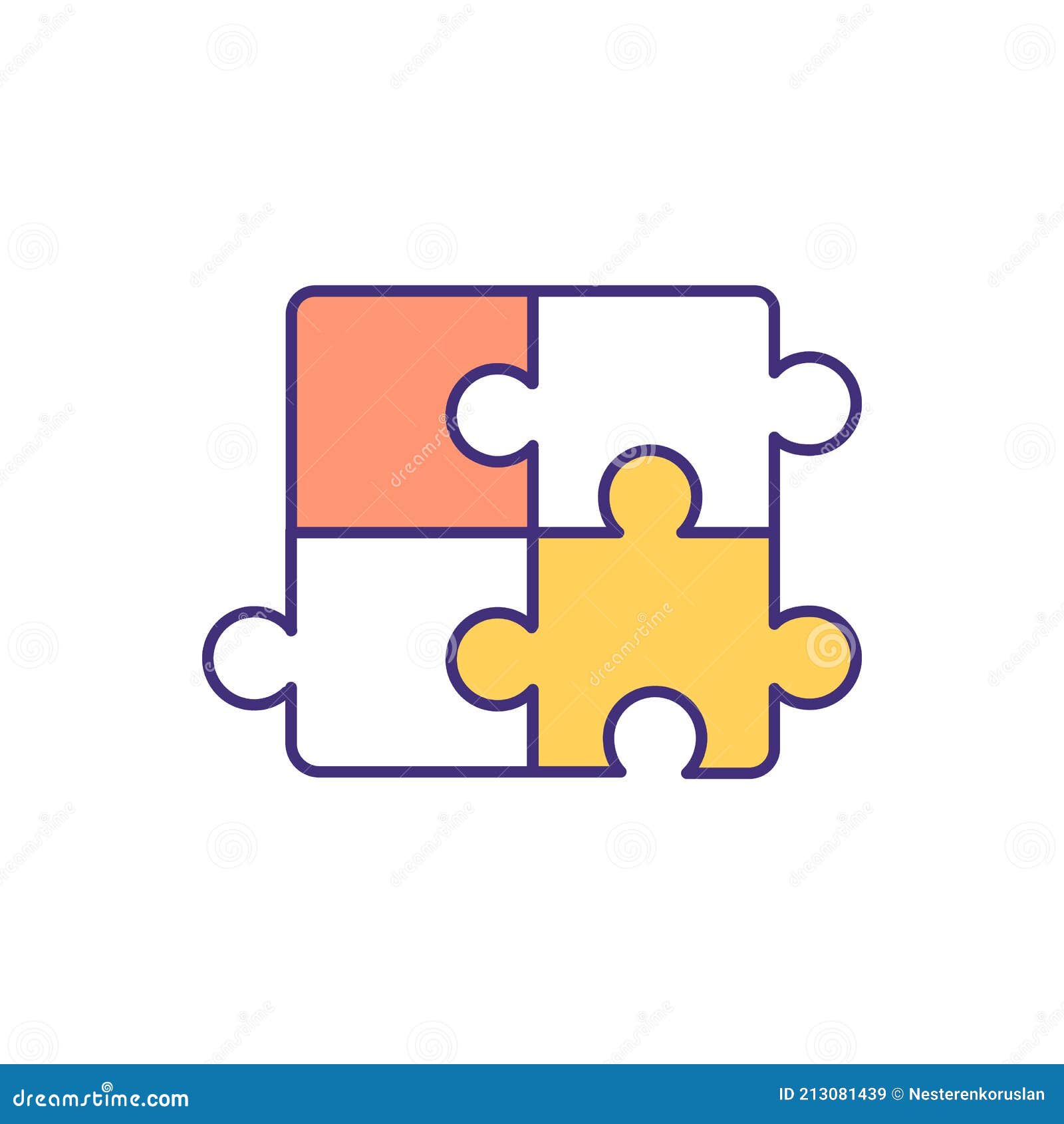 Problem Solving Techniques RGB Color Icon Stock Vector - Illustration ...