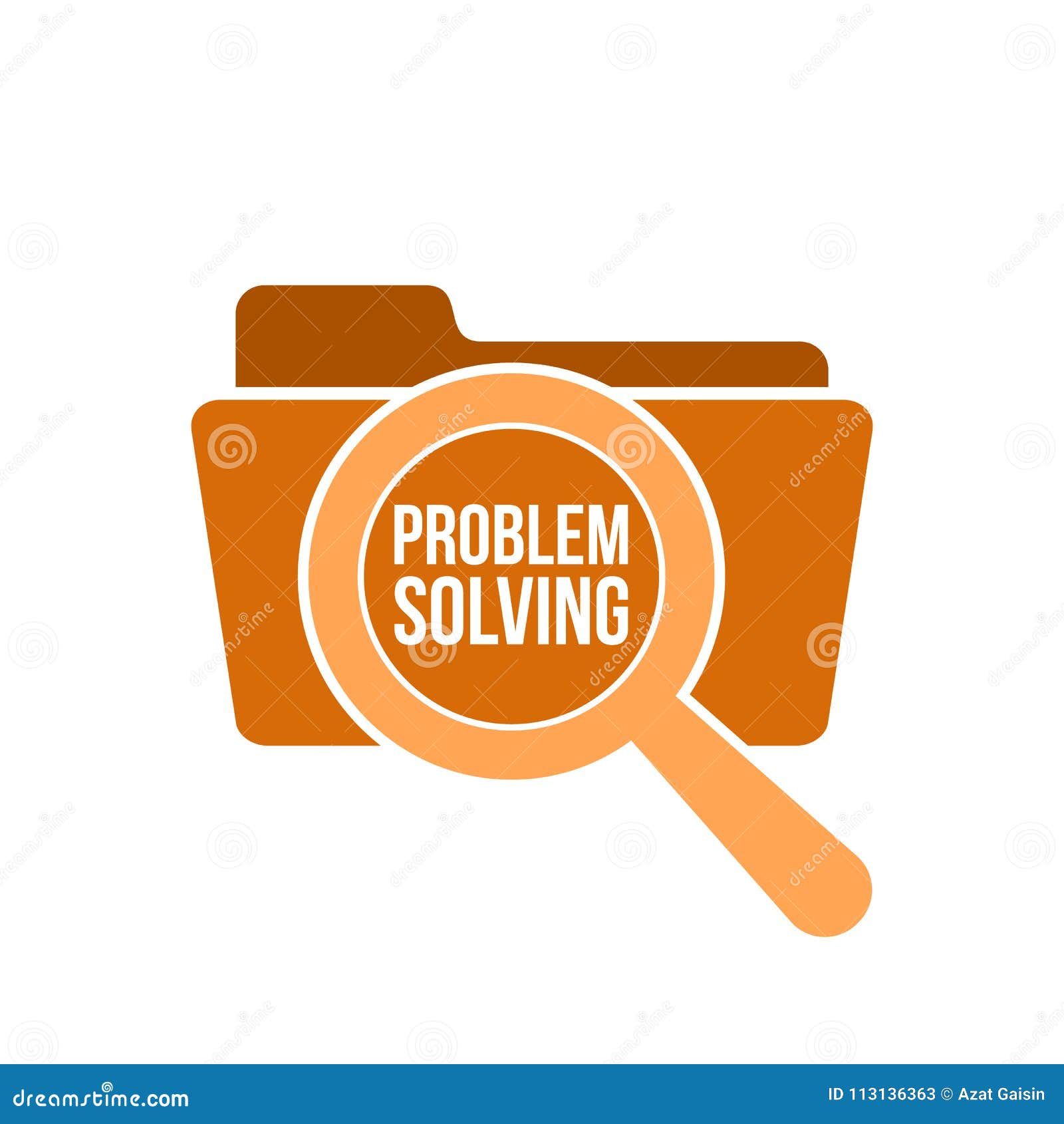 Problem Solving Word Magnifying Glass Stock Vector - Illustration of ... Problem Solving Word Magnifying Glass Stock Vector - Illustration of ...