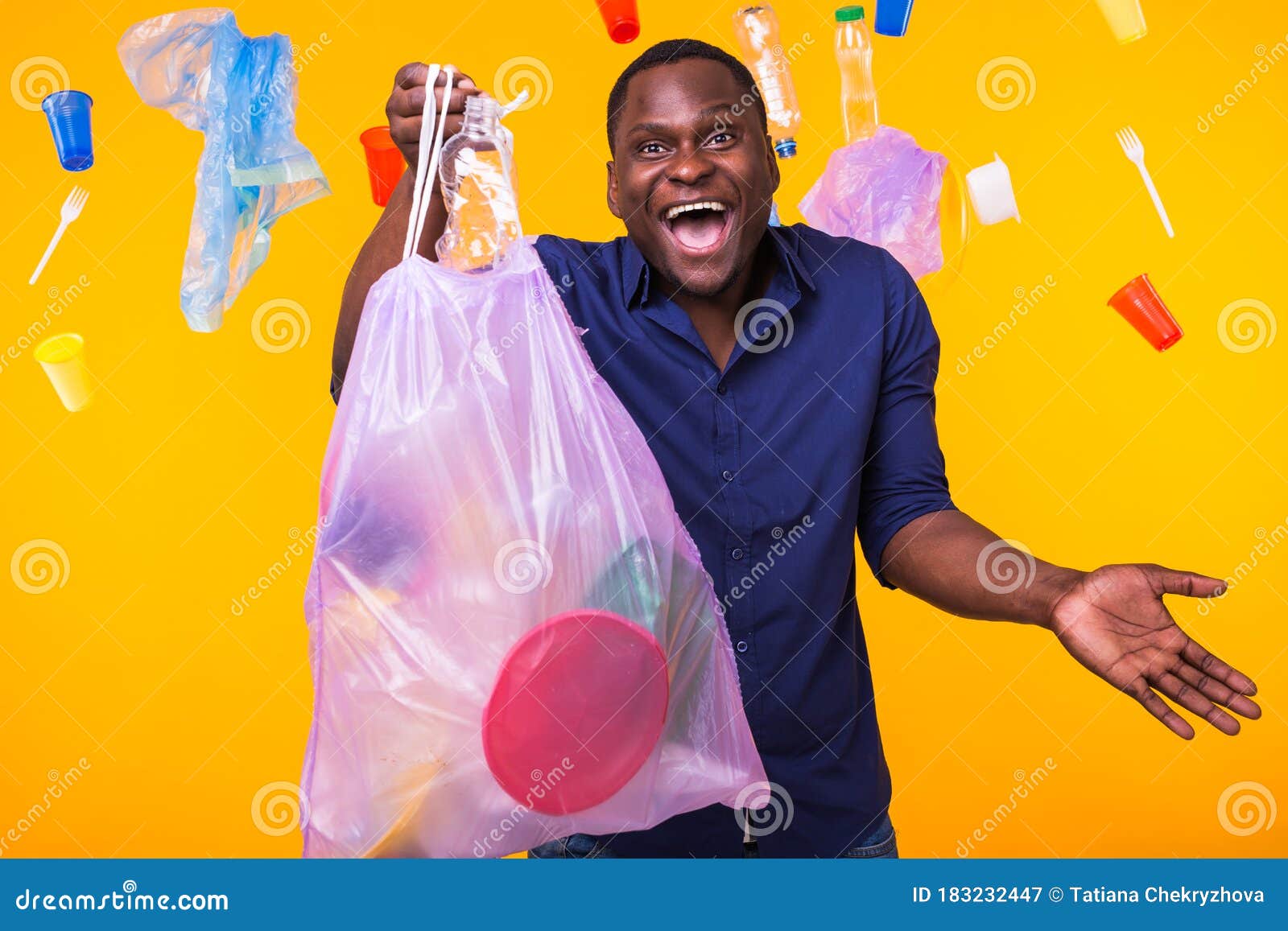 Problem of Trash, Plastic Recycling, Pollution and Environmental ...