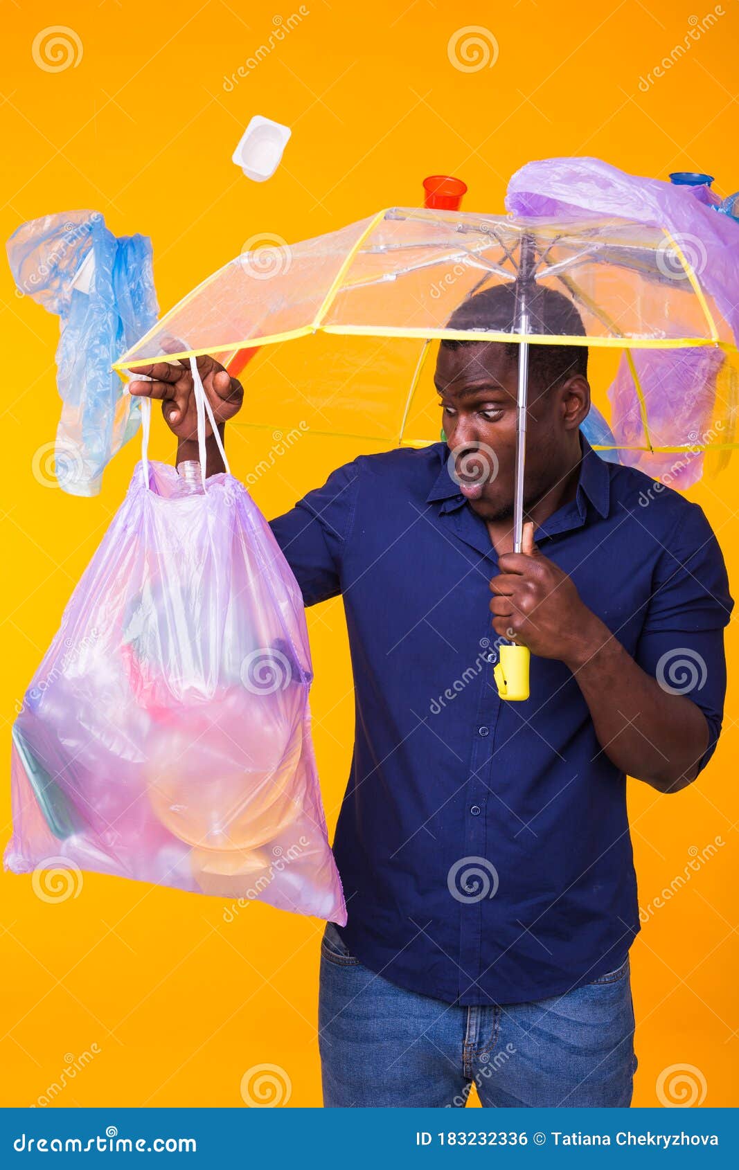 Problem Of Trash, Plastic Recycling, Pollution And Environmental ...