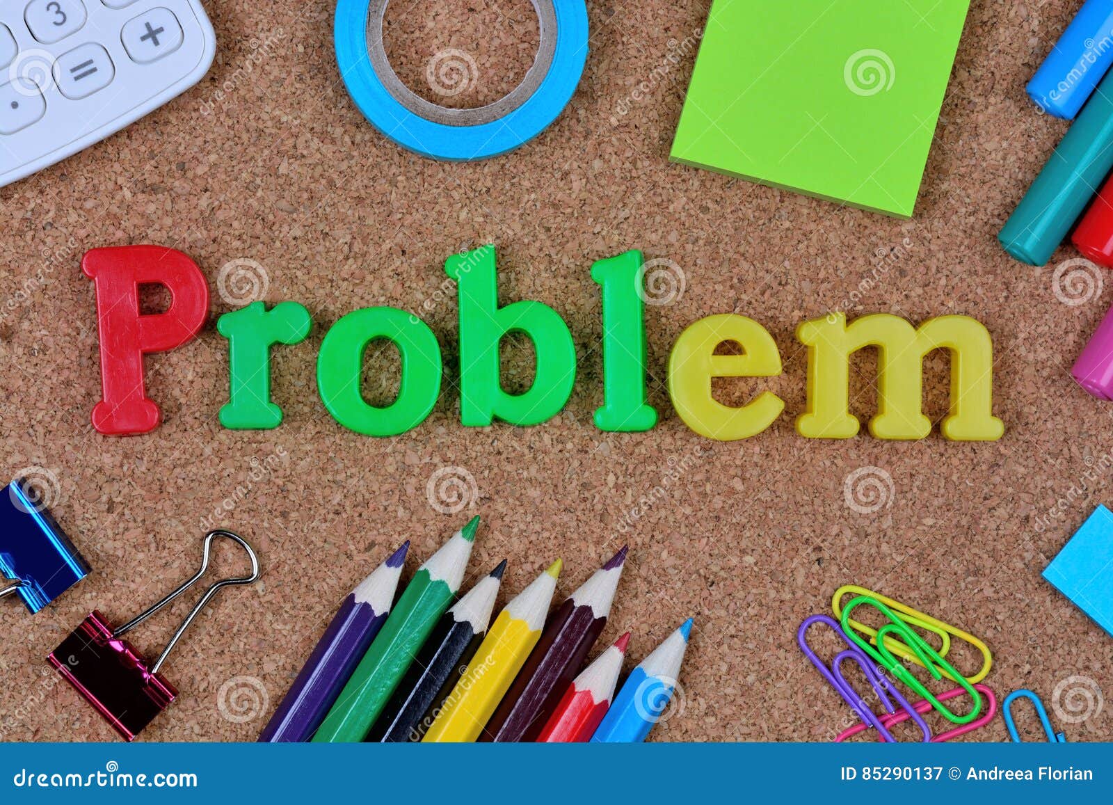 Problem Word Royalty-Free Stock Photography | CartoonDealer.com #37983935