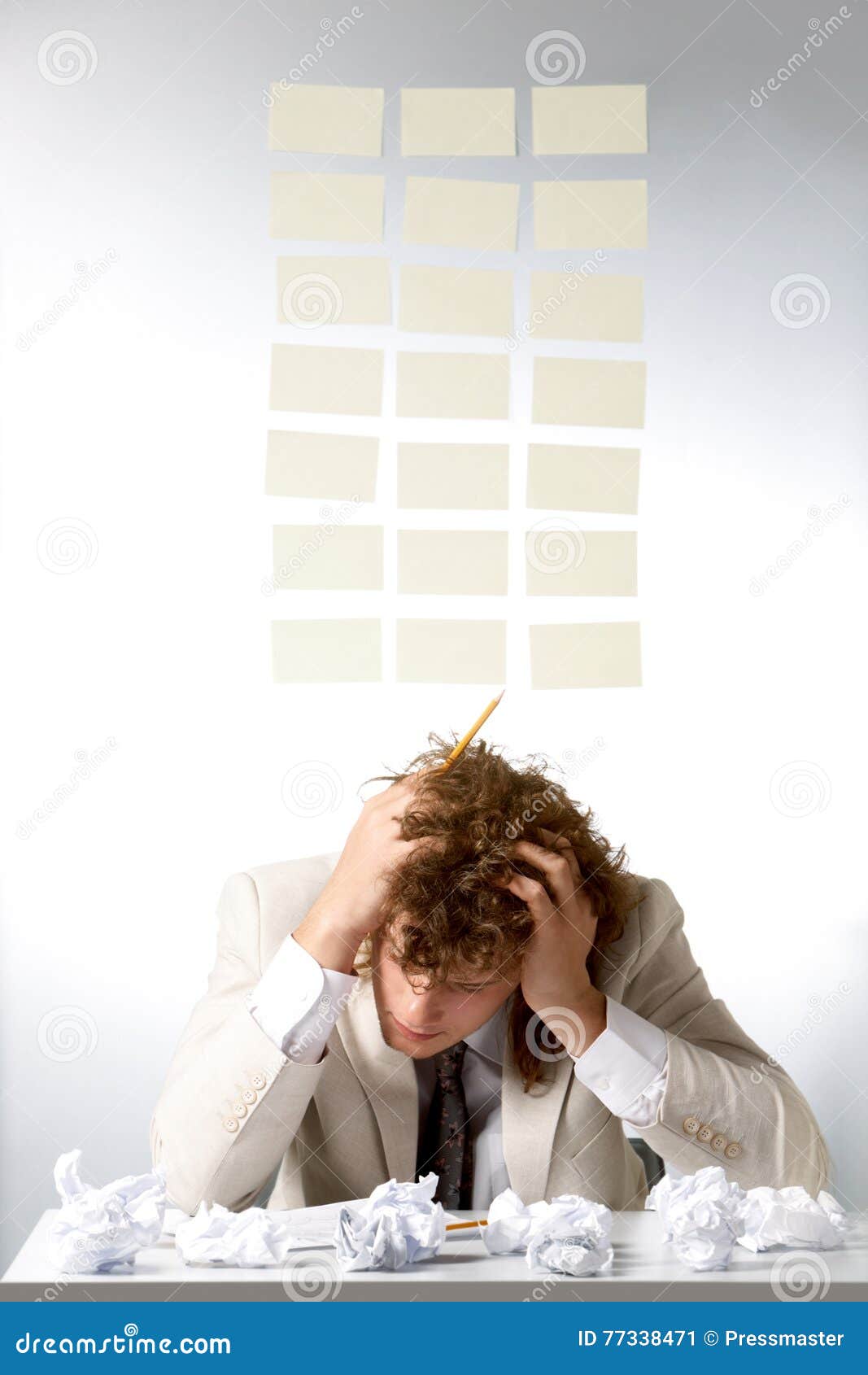 Problem at work stock image. Image of stress, deadline - 77338471