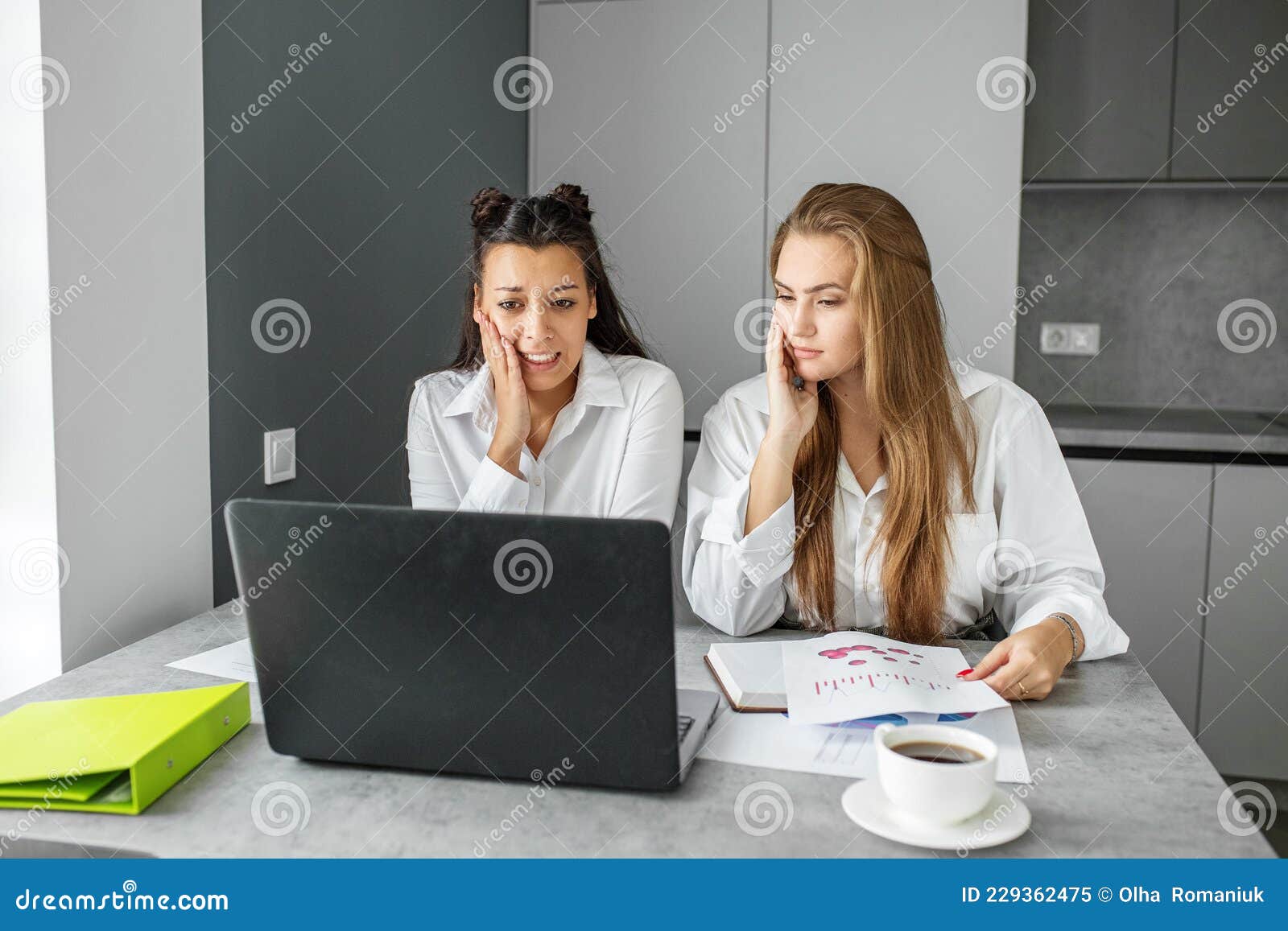 Problem at Work. the Staff Saw the Bad News. Unfulfilled Work Plan. Two ...