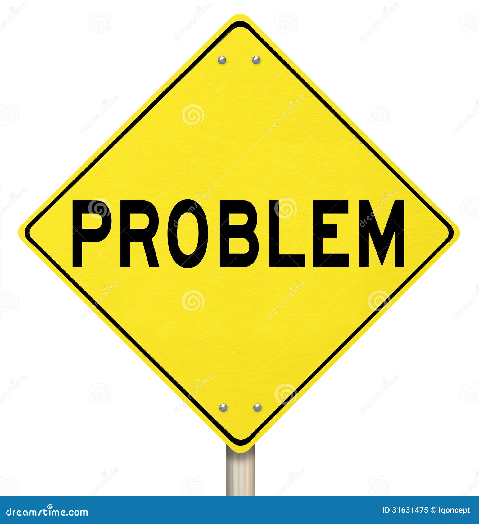 Problem Yellow Warning Sign Caution Trouble Issue Stock Illustration ... Problem Yellow Warning Sign Caution Trouble Issue Stock Illustration ...