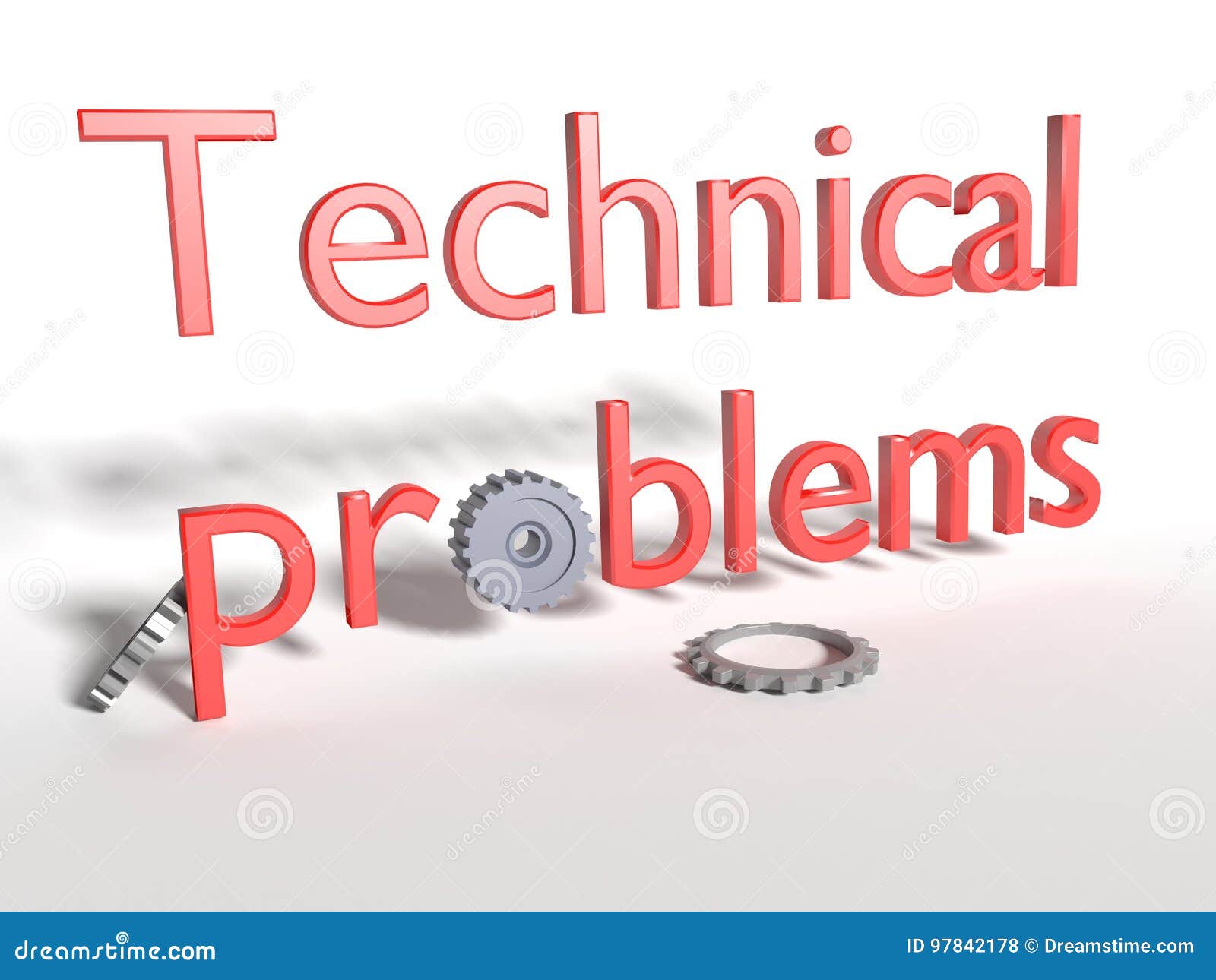 Problemas técnicos stock de ilustración. Ilustración de global - 97842178