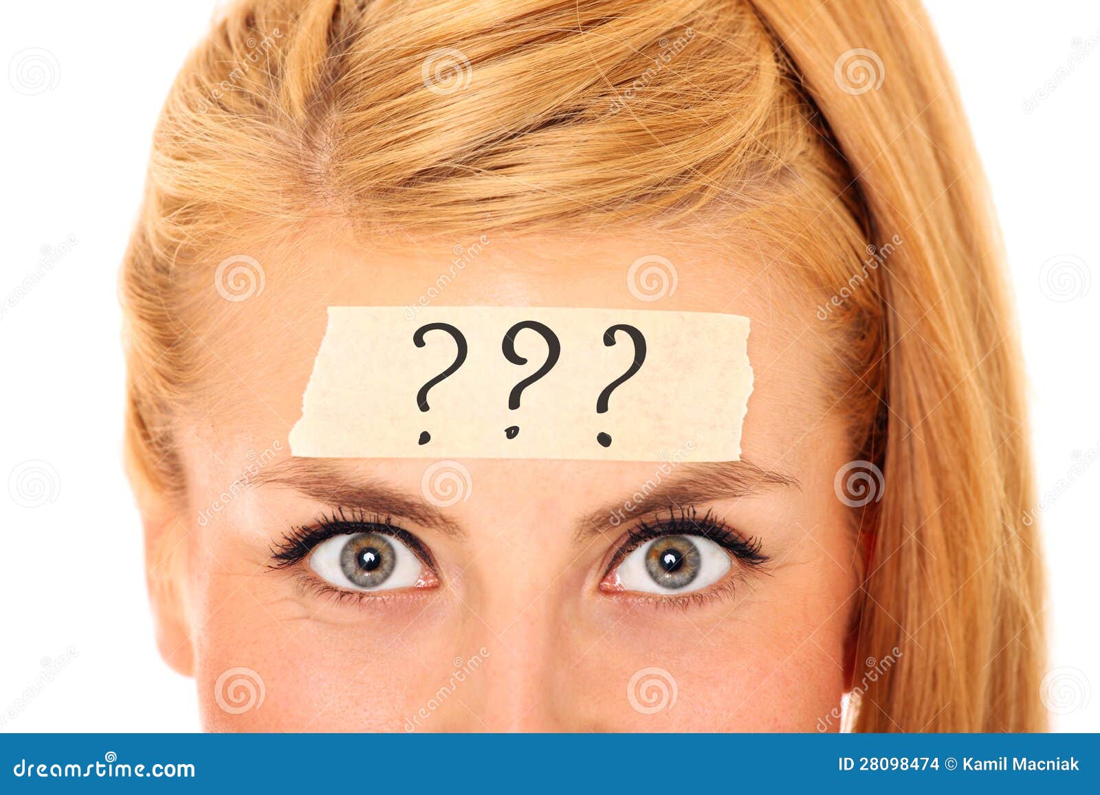 Problematic questions? stock photo. Image of problem - 28098474