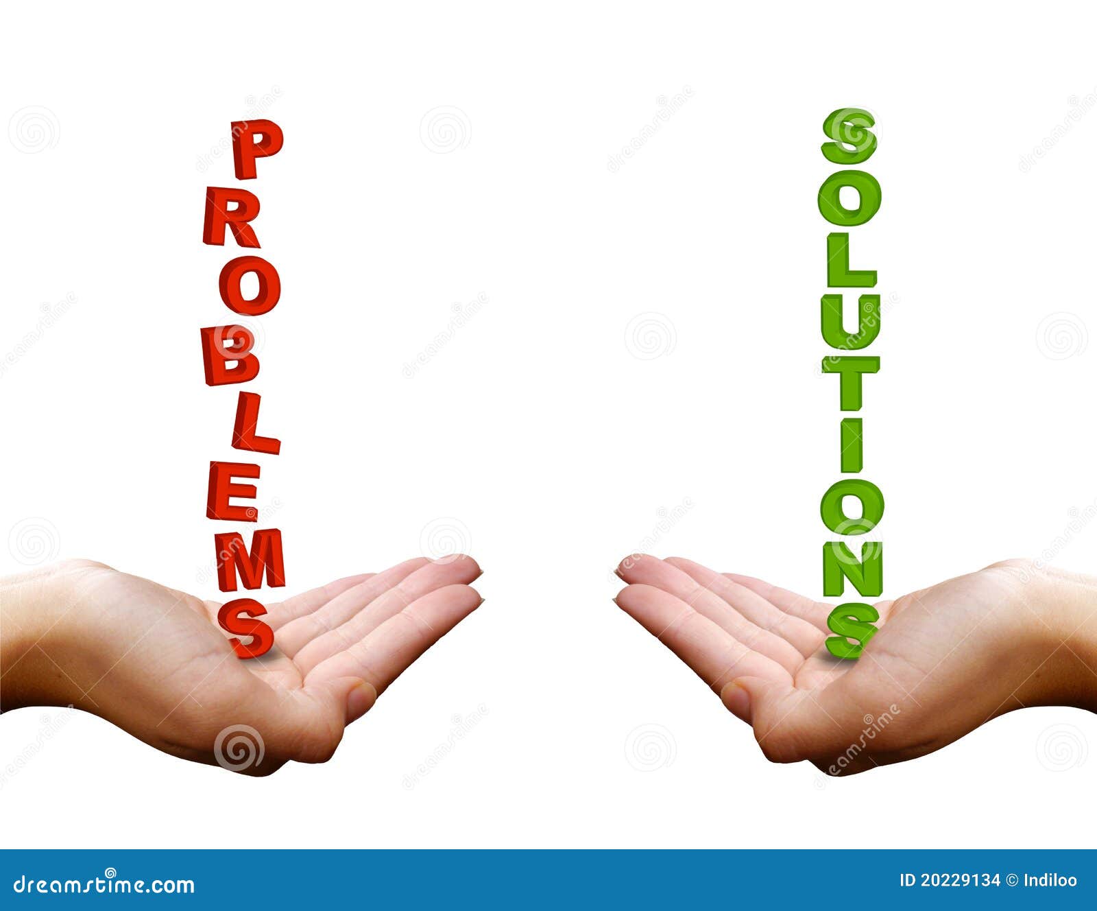Problemen en oplossingen stock foto. Afbeelding bestaande uit ...
