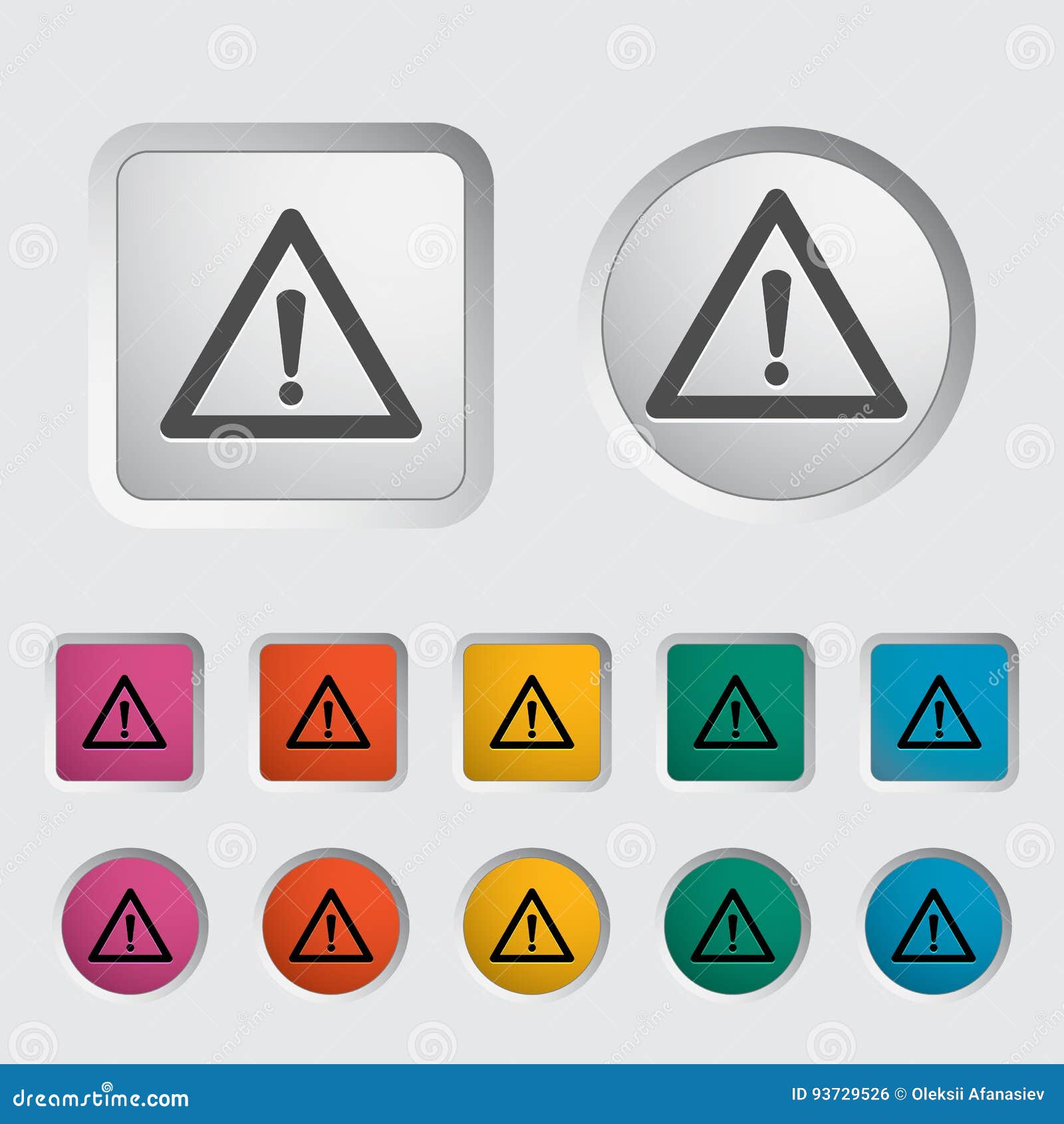 Problems with the Car Icon. Stock Vector - Illustration of white ...