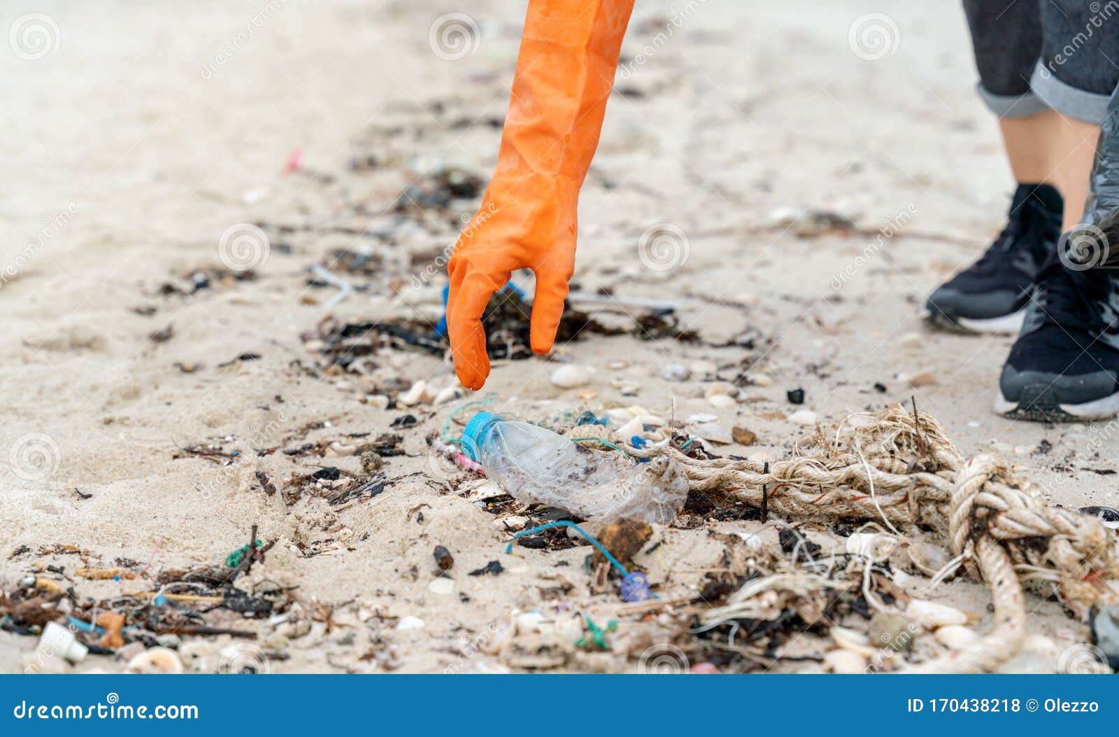 Problems of Environmental Pollution and Oceans, Plastic Trash on the ...