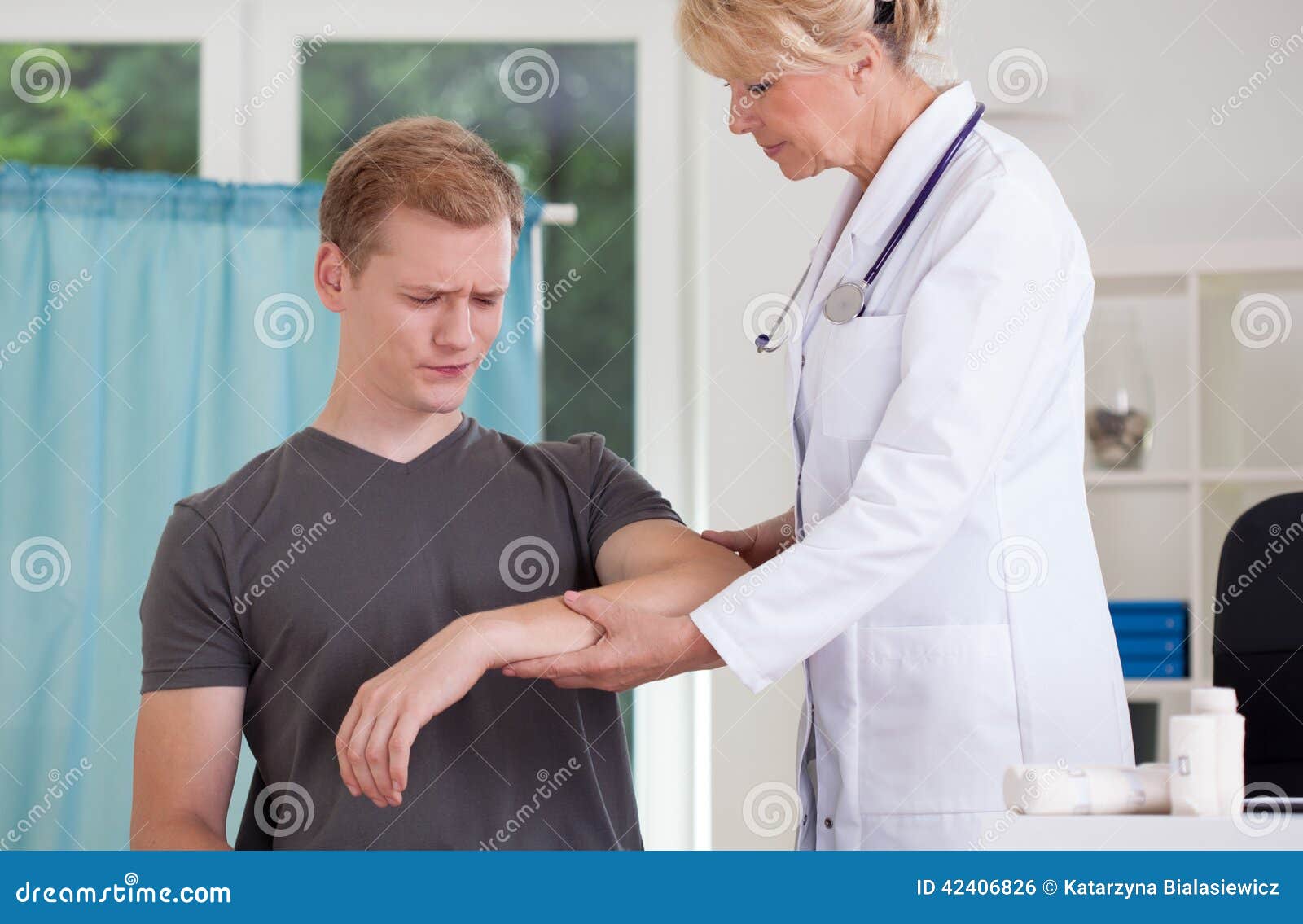 Problems with hand stock photo. Image of clinic, occupation - 42406826