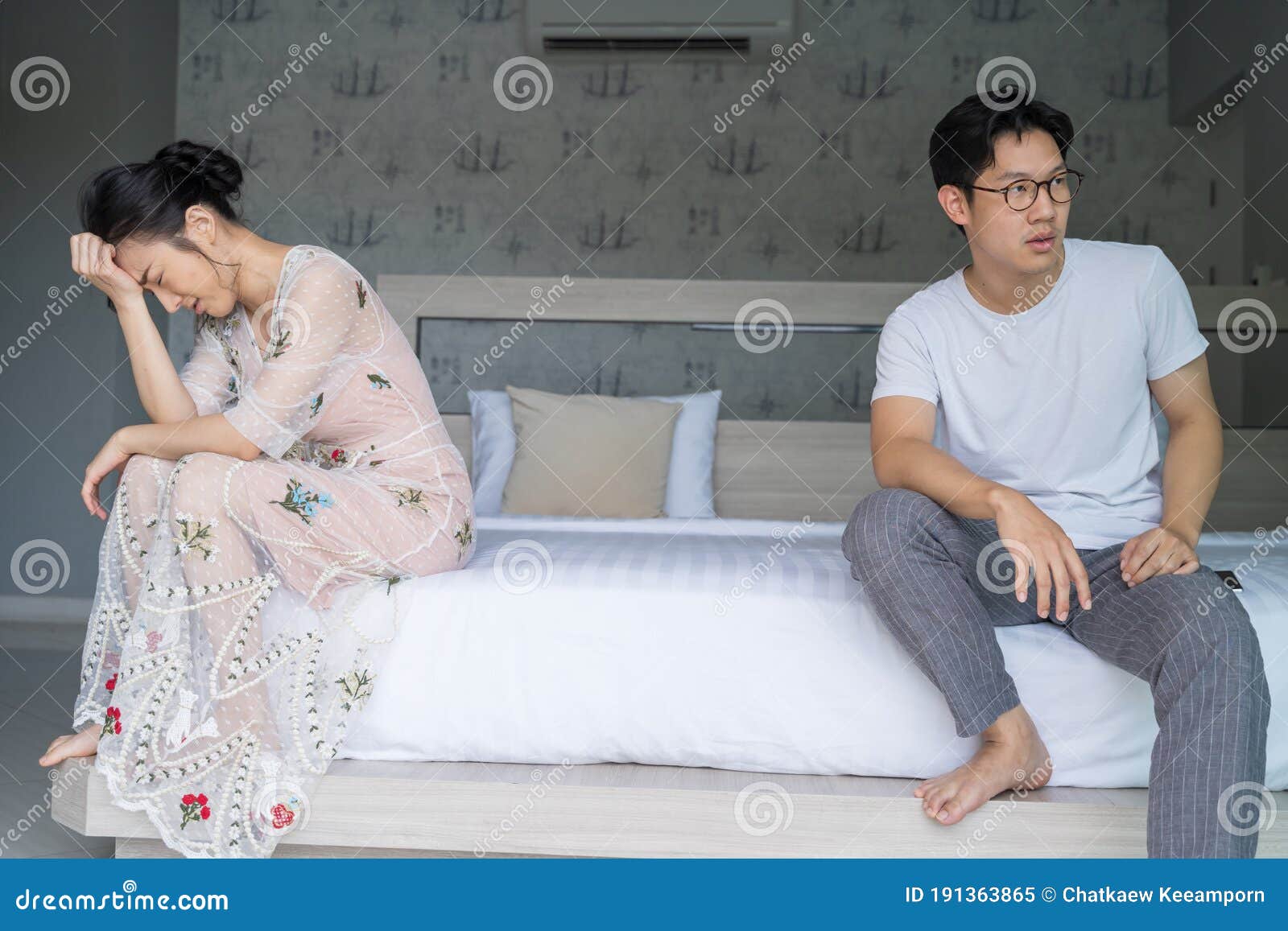 Problems between Lovers. the Concept of Family Problems Stock Image ...