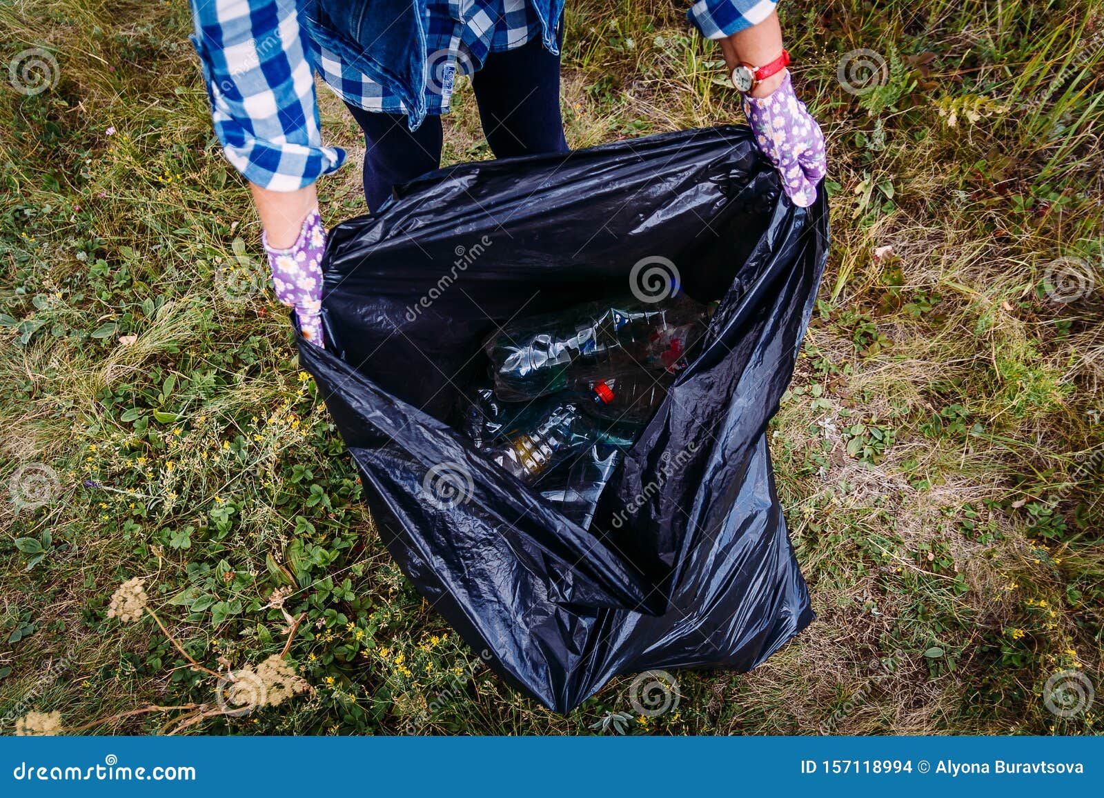 Problems of Plastic Waste. Disposal of Plastic Stock Photo - Image of ...