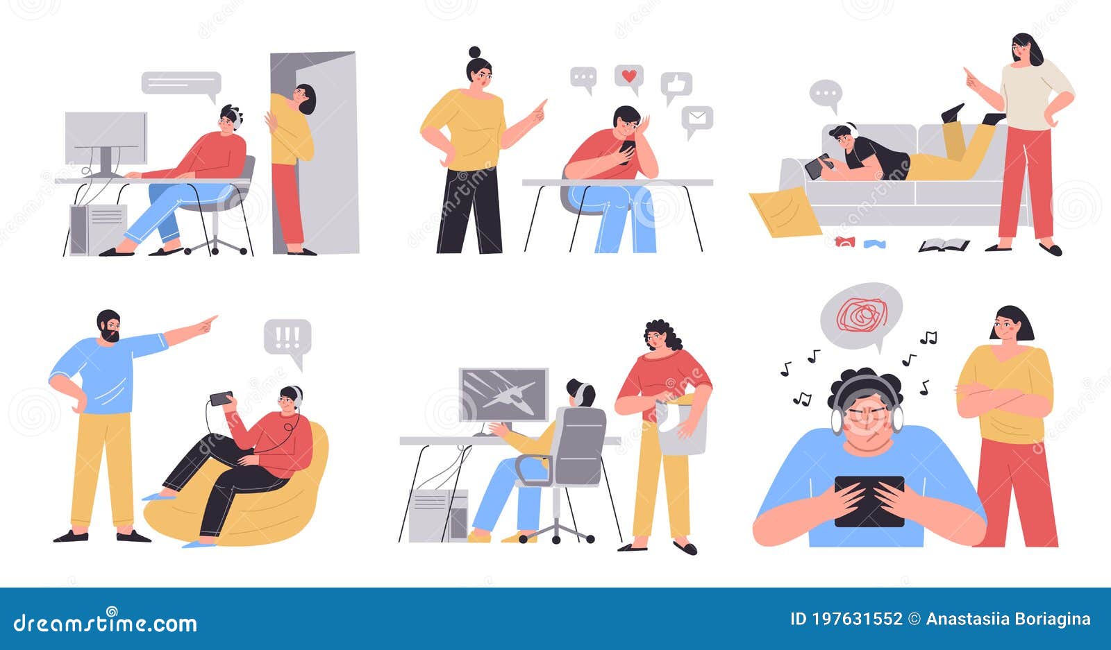 Problems of Relations between Teenagers and Their Parents. Dependence ...