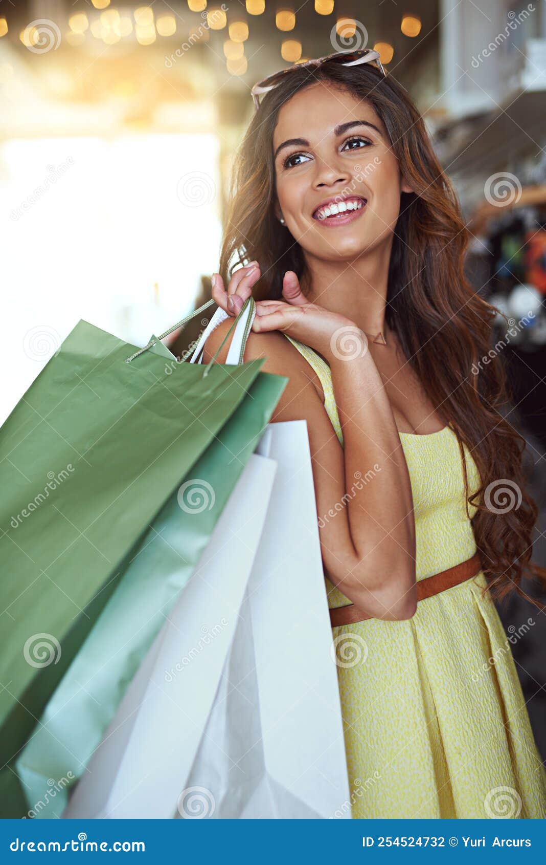 99 Problems and Shopping Solves All of Them. an Attractive Young Woman ...