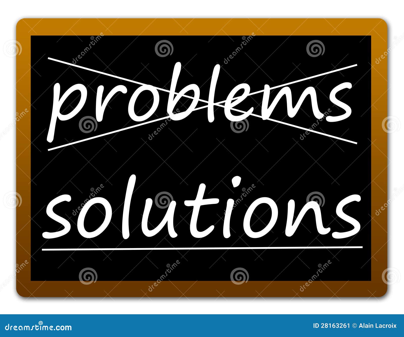 Problems and solutions stock illustration. Illustration of difficulties ...