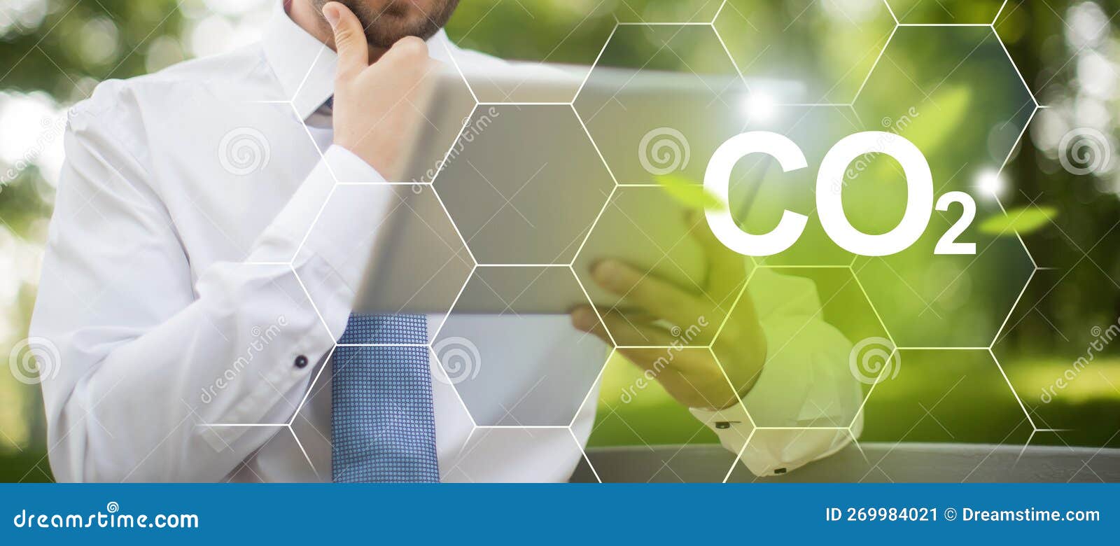 Problems and Solutions of CO2 Emission. Stock Image - Image of concept ...