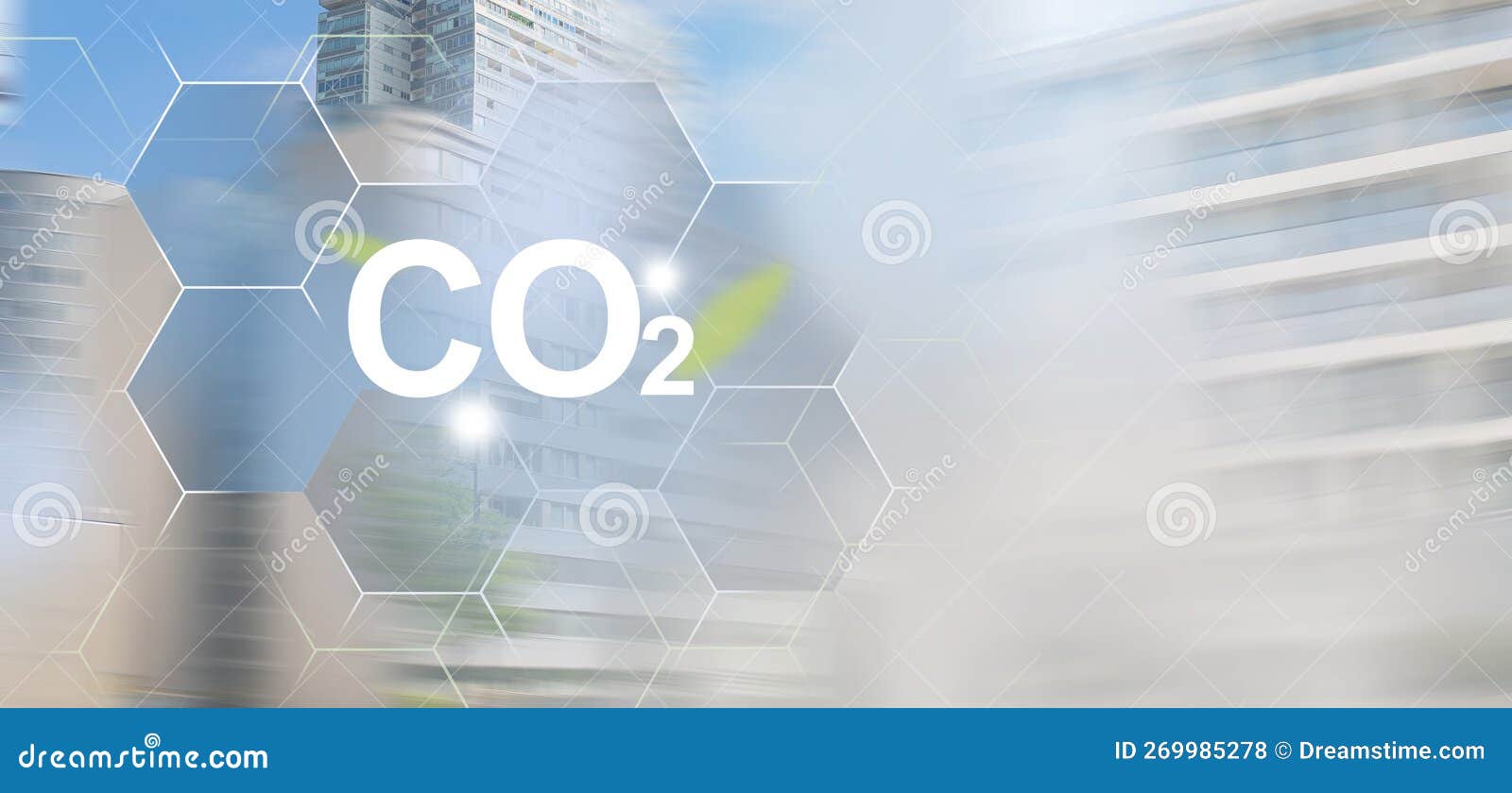 Problems and Solutions of CO2 Emission. Stock Photo - Image of banner ...