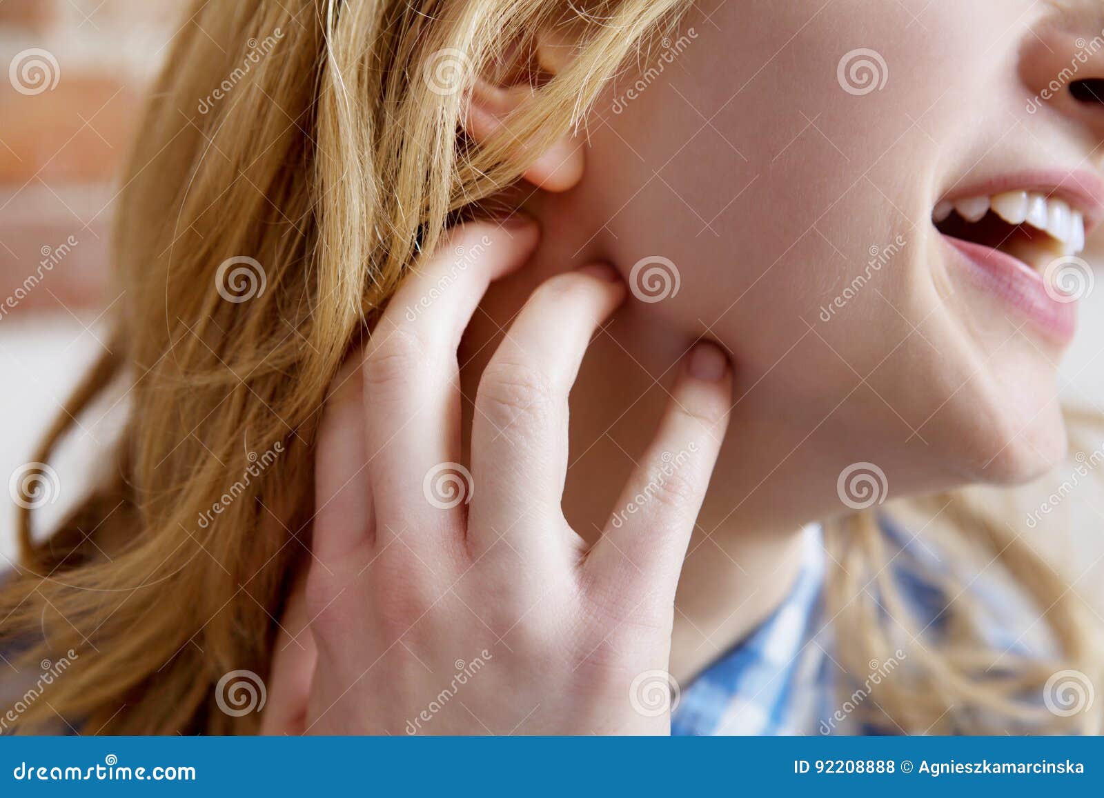 Problems witch skin. stock photo. Image of body, adult - 92208888