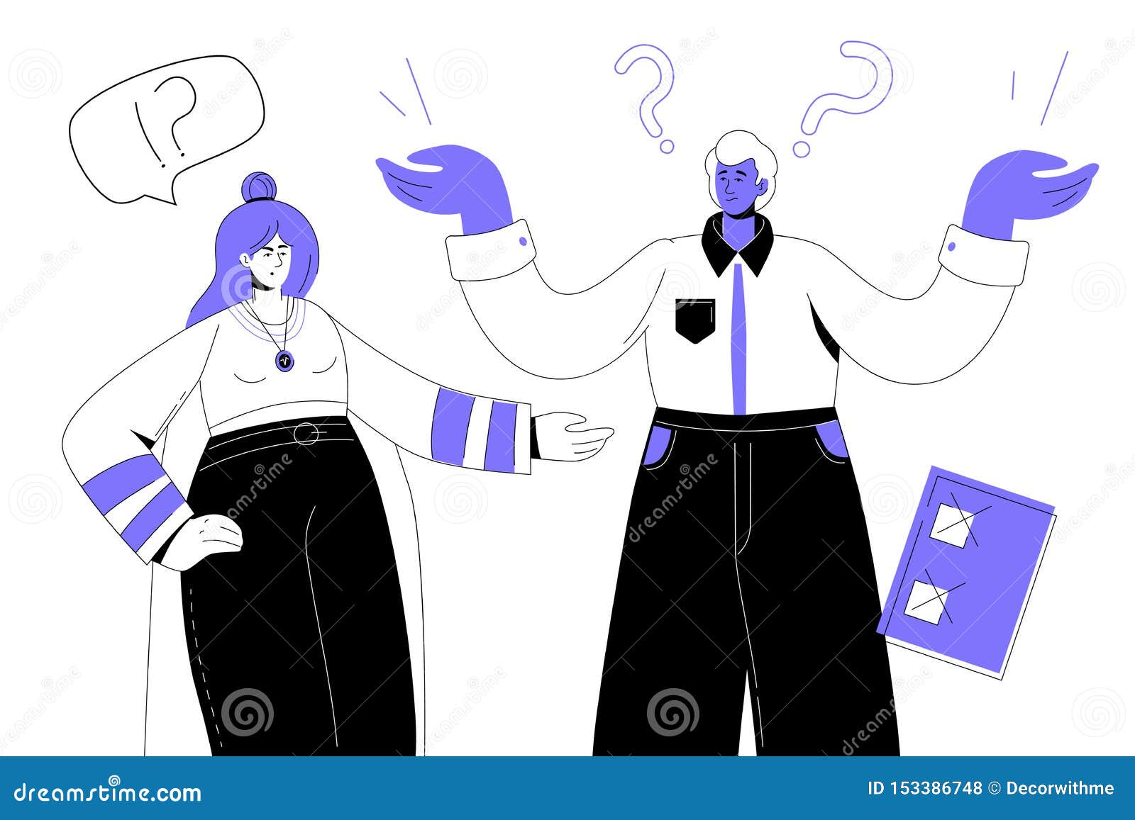 Angry, Helpless Stickman With A Band-Aid Over His Mouth. Vector ...