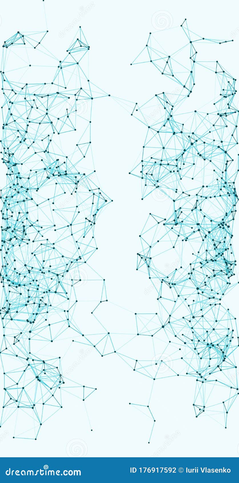 Procedural Art Network Mesh Background Illustration Cartoon Vector ...