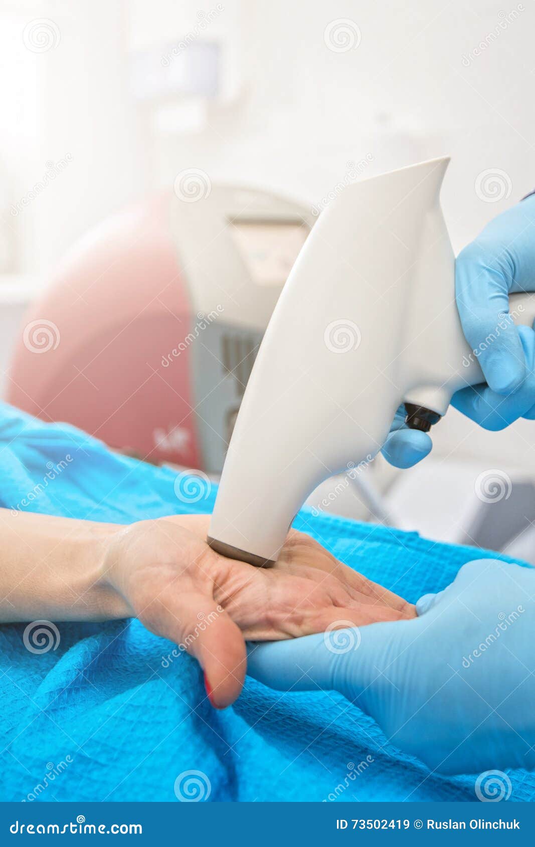 Procedure Against Hyperhidrosis Stock Image - Image of beauty, healthy ...