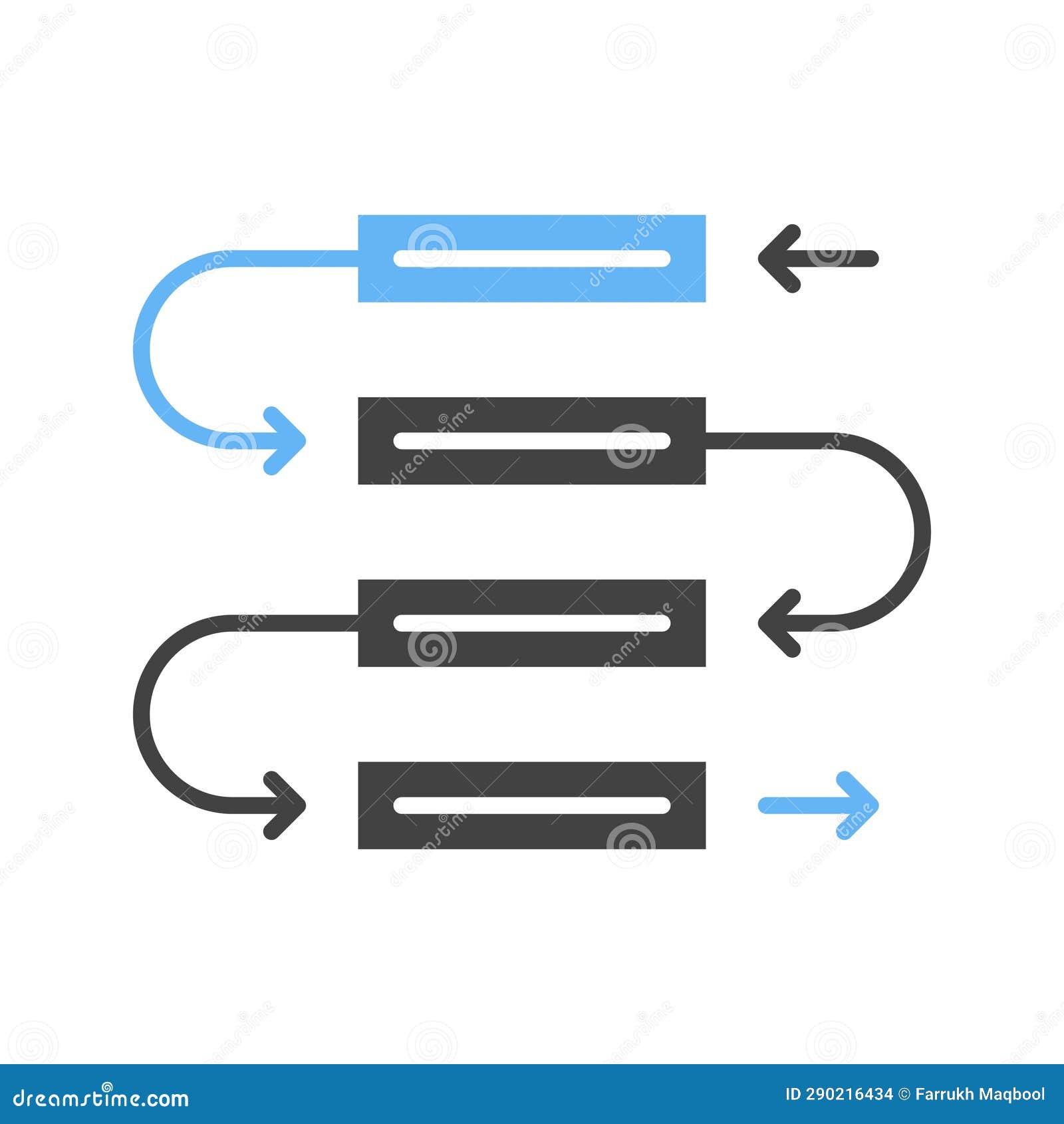 Procedure Icon Image. stock vector. Illustration of procedure - 290216434