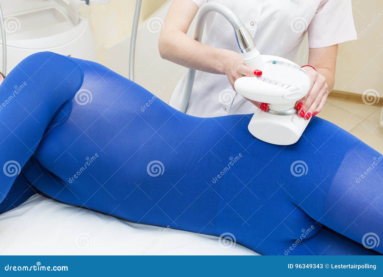 The Procedure of Lipomassage in a Beauty Salon Stock Image - Image of ...