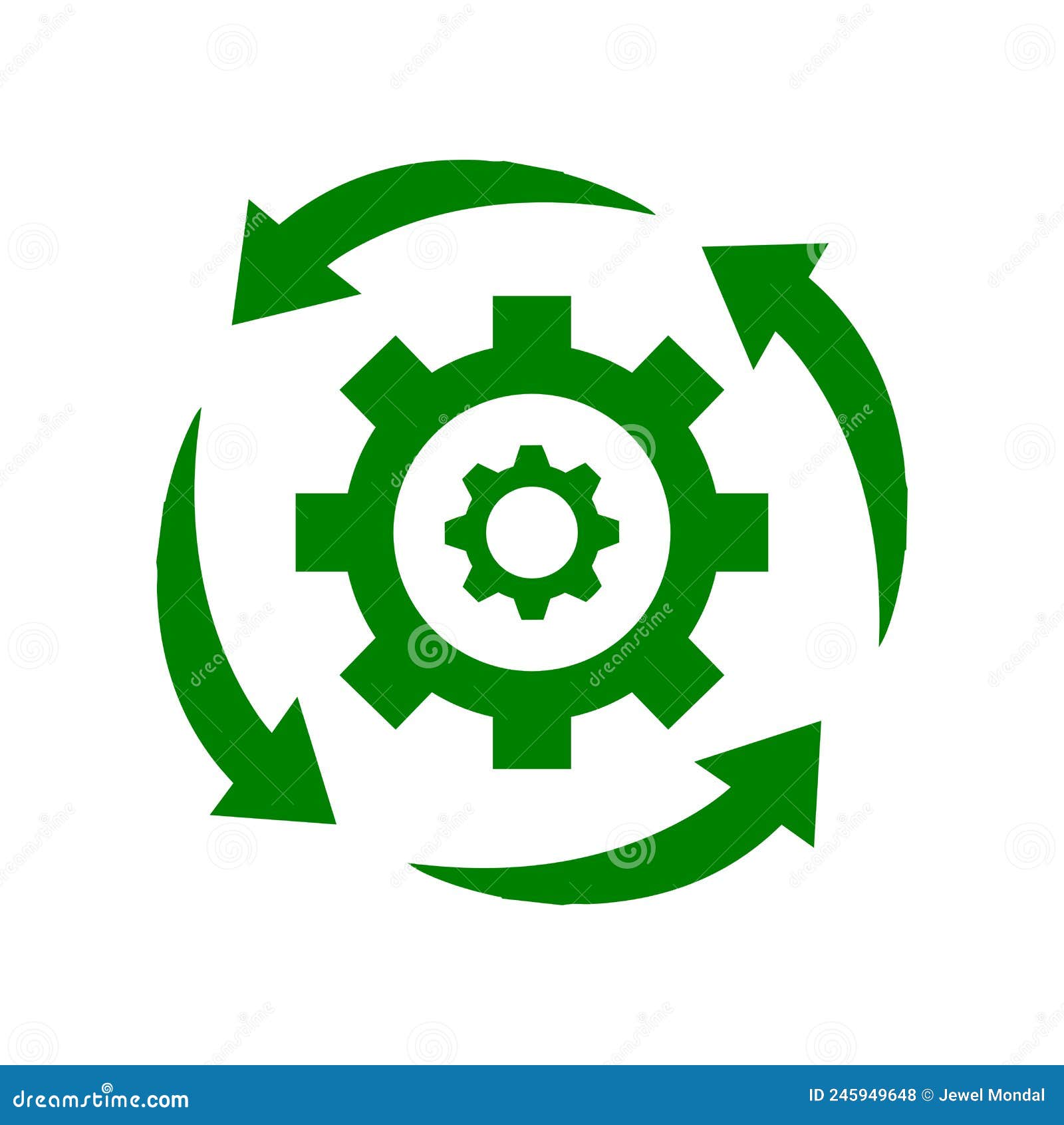 Procedure, Process, Processing Icon. Black Vector Sketch Stock Vector ...