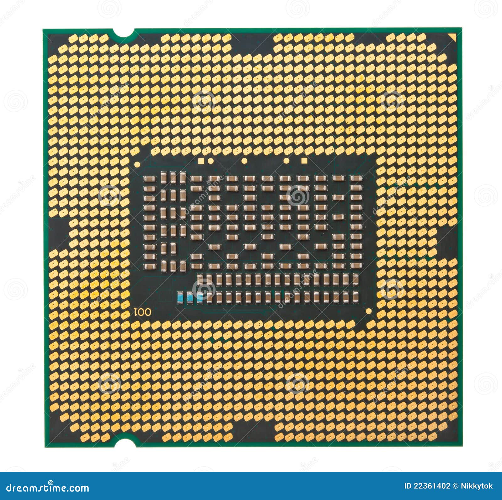 Procesador de la CPU foto de archivo. Imagen de alto - 22361402