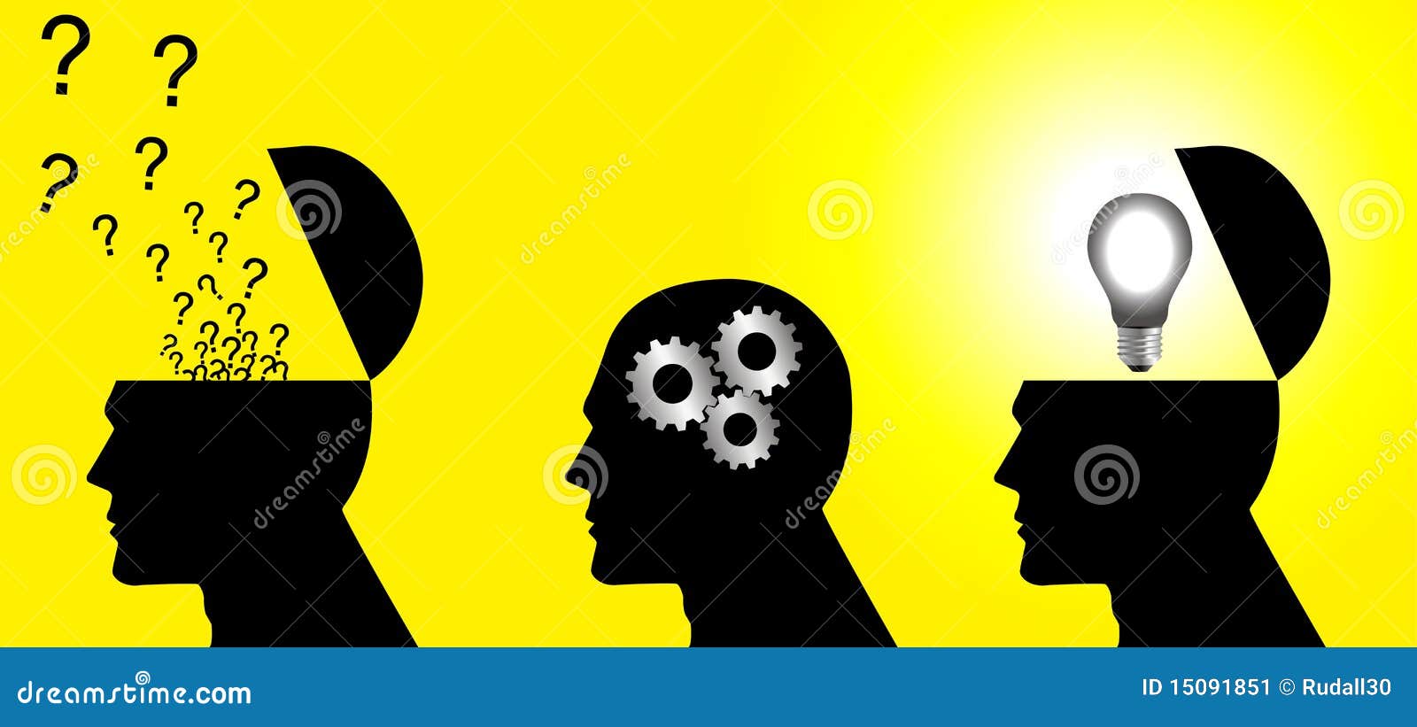 Proceso De Pensamiento Imagen de archivo - Imagen: 15091851