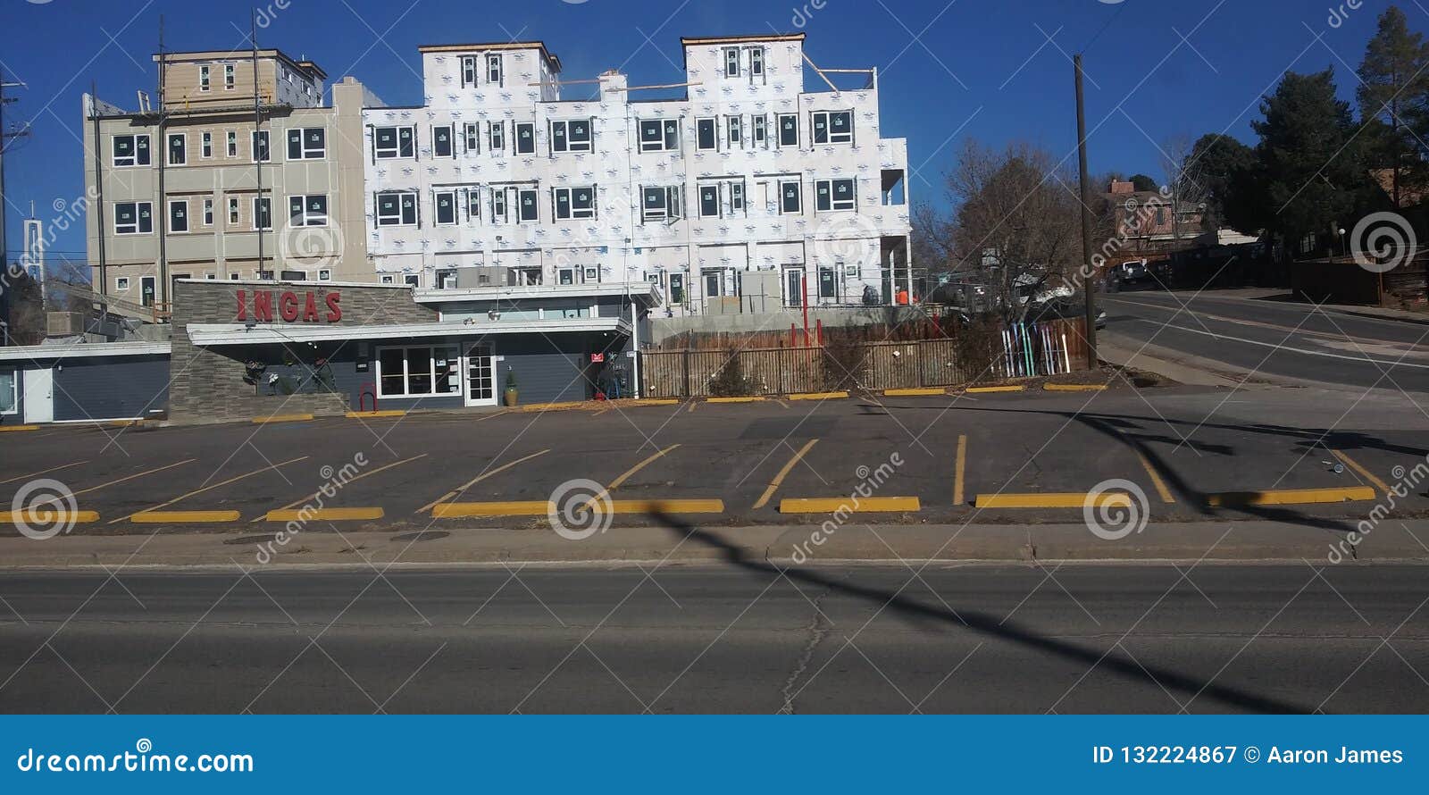 Proceso Del Gentrification De Denver Fotografía editorial - Imagen de ...