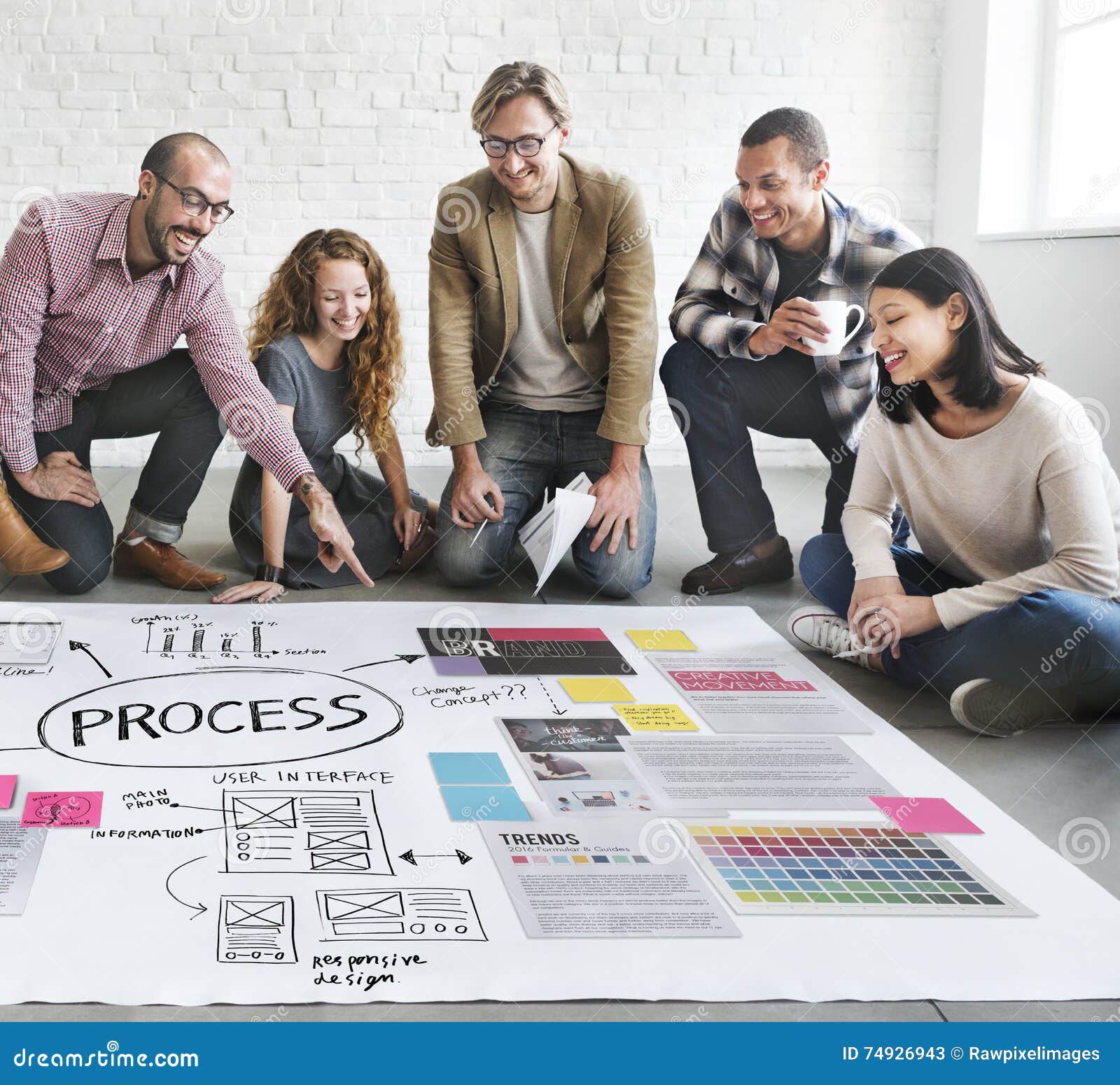 Process Action Activity Practice Procedure Task Concept Stock Image ...