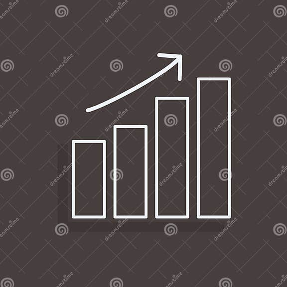 Process Bar Graph. Vector Illustration Decorative Design Stock Vector ...