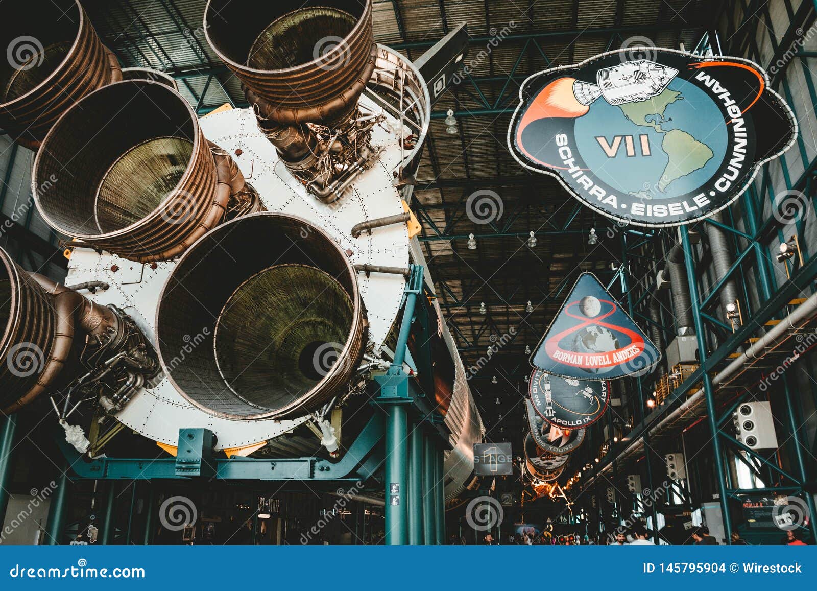 A Process of Building a Space Rocket Engine Editorial Stock Image ...