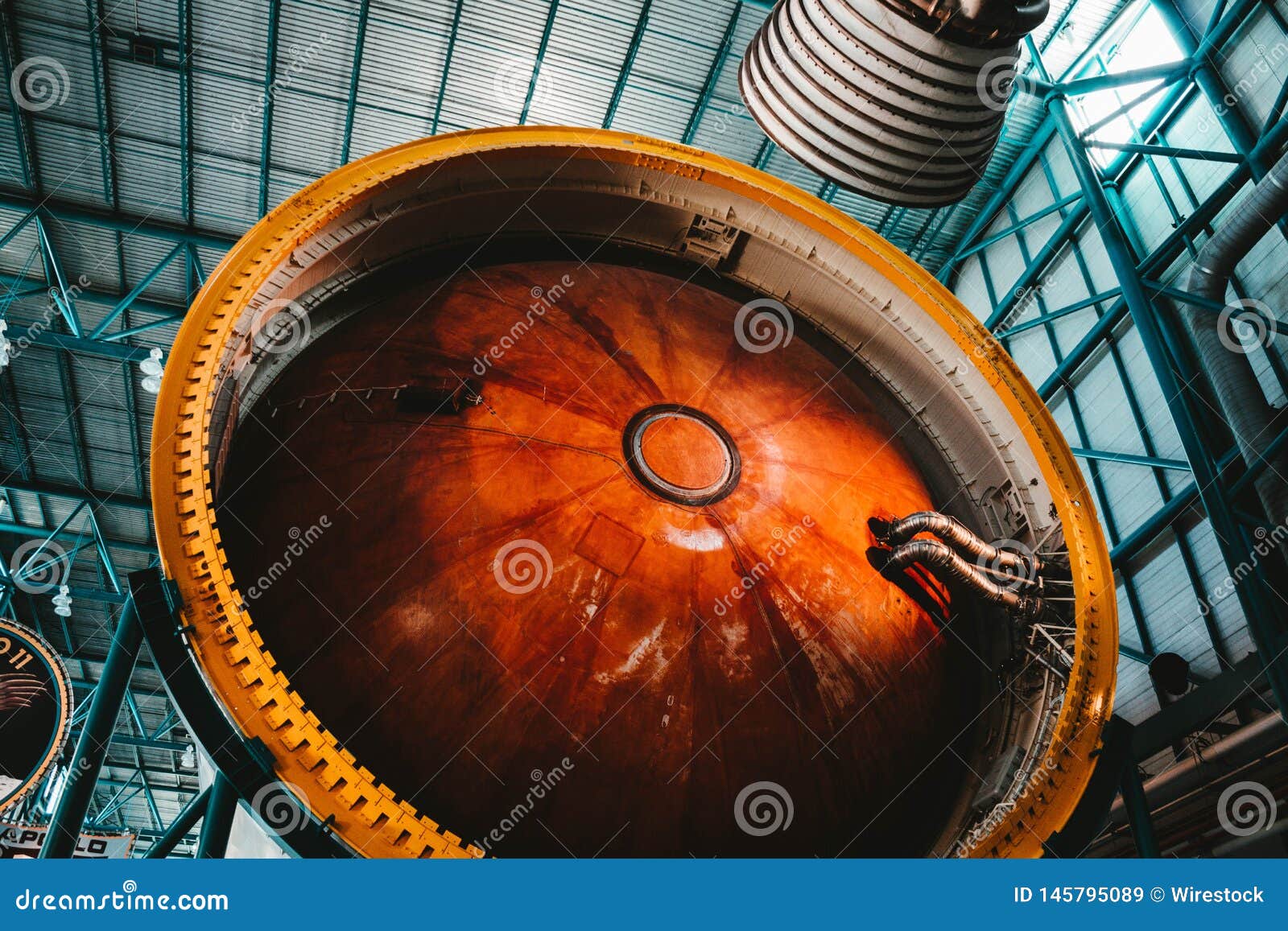 A Process of Building a Space Rocket Engine Editorial Stock Image ...