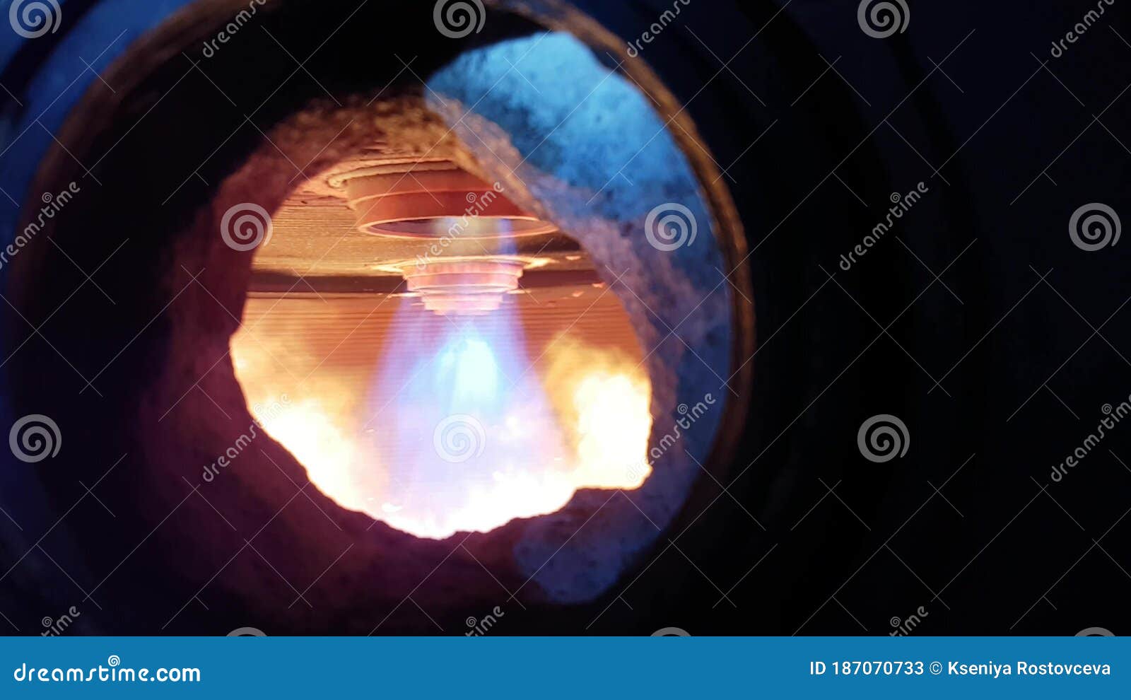 Inside The Boiler Of A Steam Locomotive Stock Photography ...