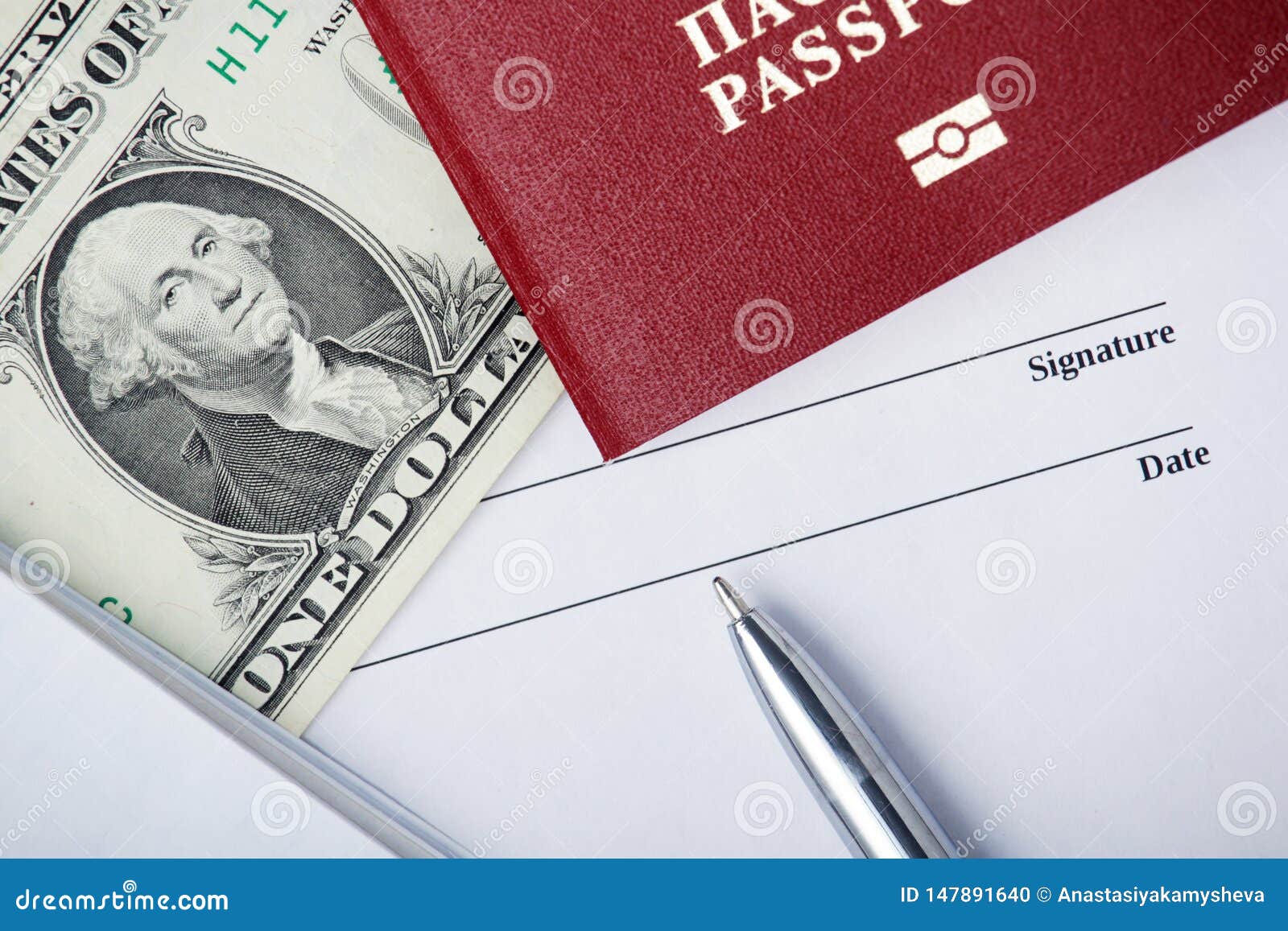 The Process of a Business Contract Signing Stock Photo - Image of euro ...