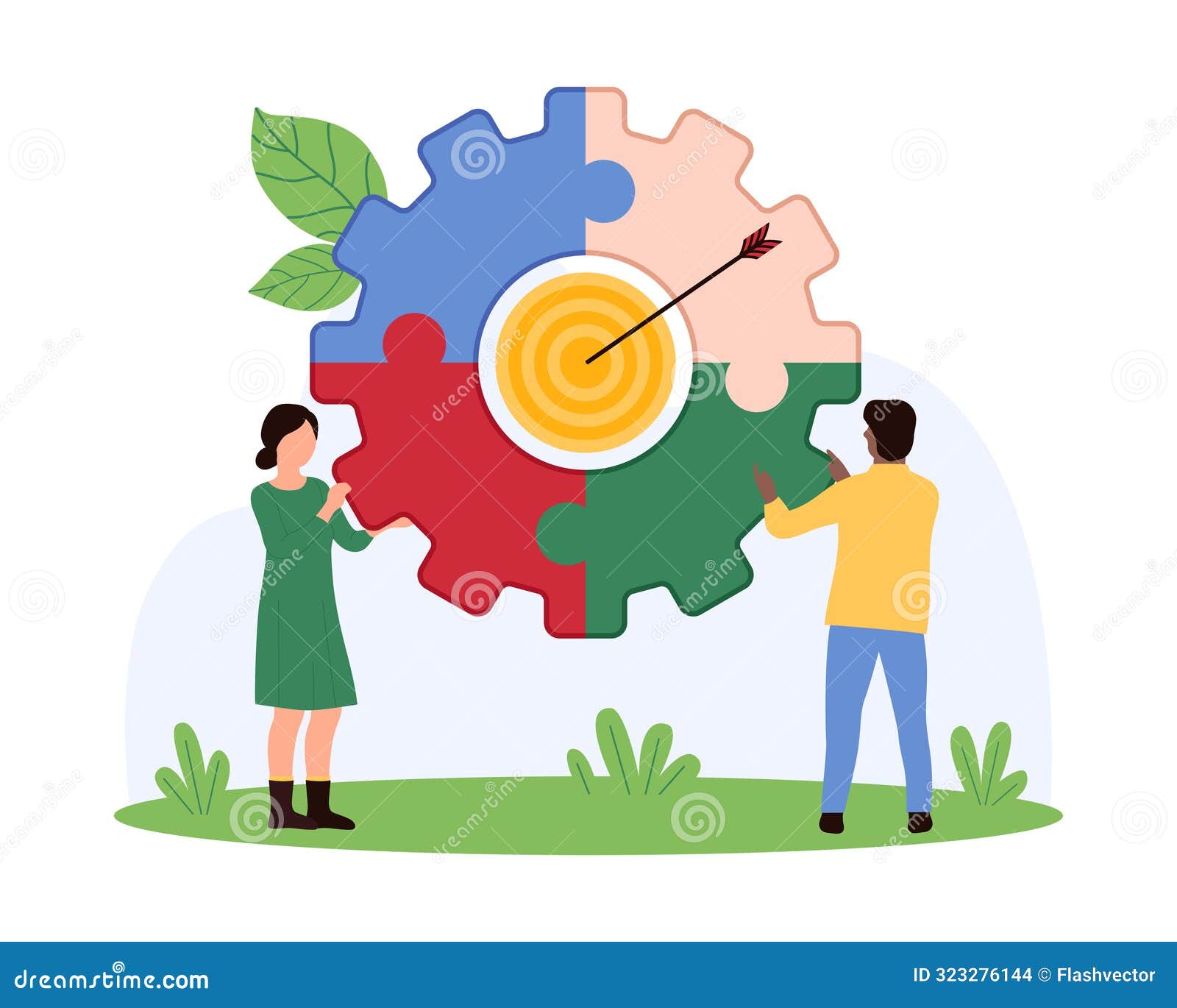 Process of Business Goal Achievement, Team Building and Success in ...