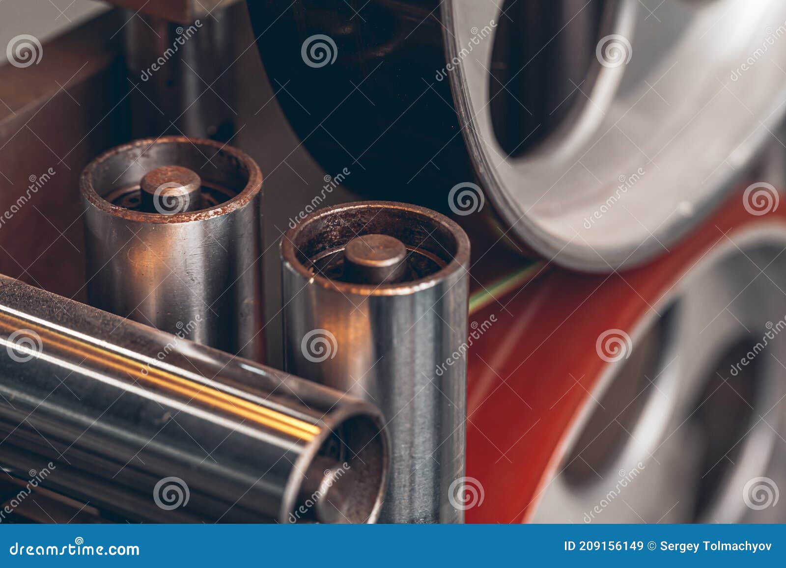 Process of Cable Production in a Factory Stock Image - Image of heavy ...