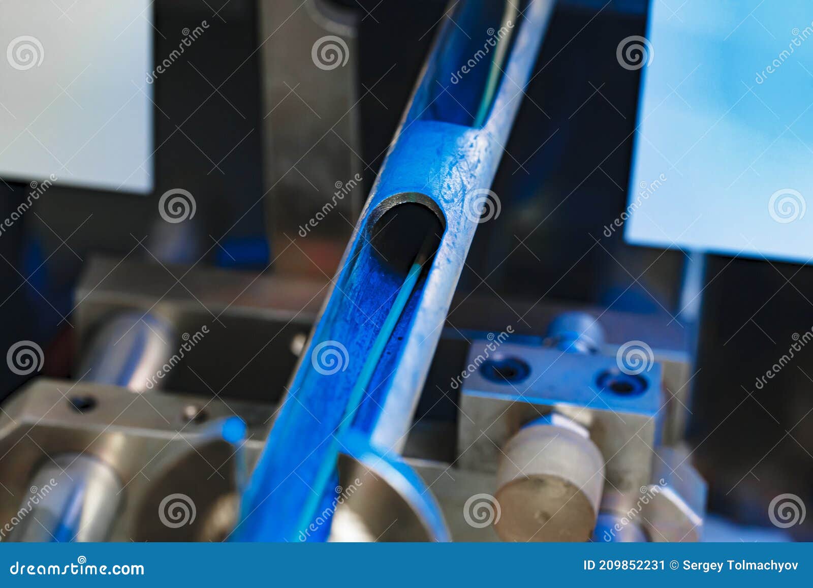 Process of Cable Production in a Factory Stock Image - Image of ...
